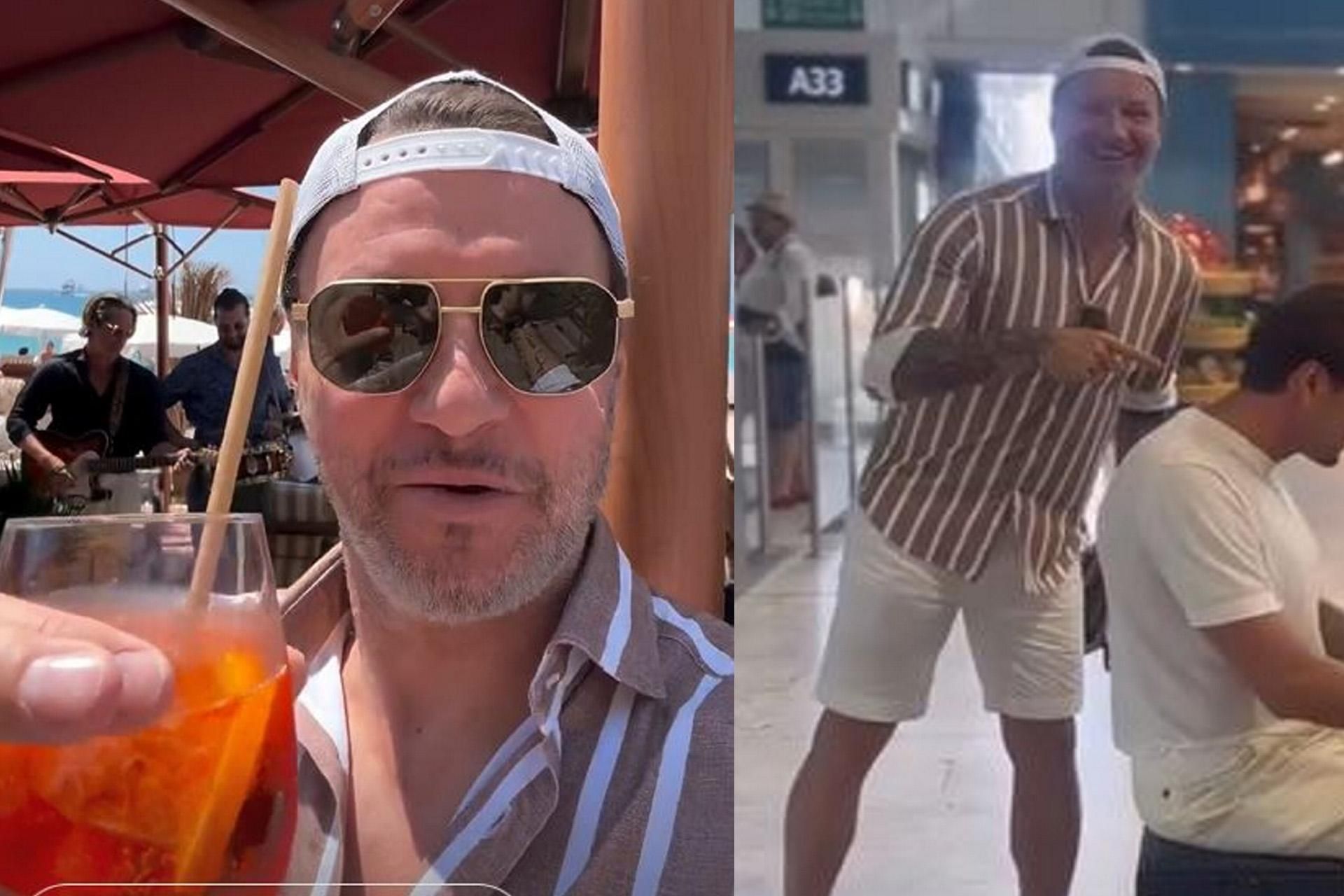 Trzeci dzień imprezy polskiego miliardera. Majdan w krótkich spodenkach, gwiazdy z nosami w ...