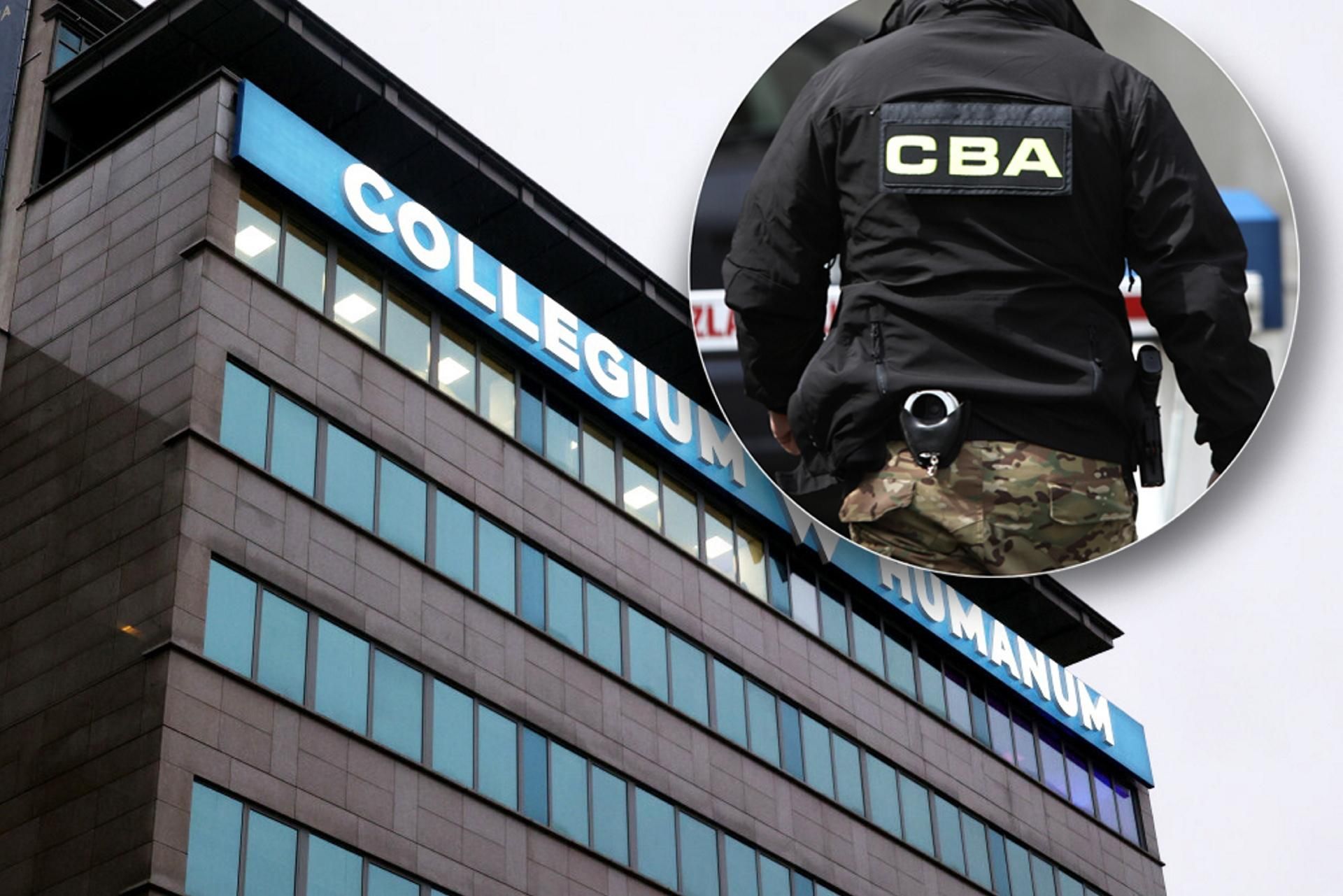 Agenci CBA zatrzymali władze uczelni Collegium Humanum. Trwają ...