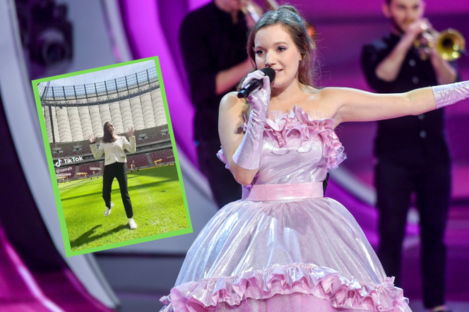 sanah tańczy na Stadionie Narodowym i śpiewa o zielonym. Nowa piosenka będzie hitem? - ESKA2