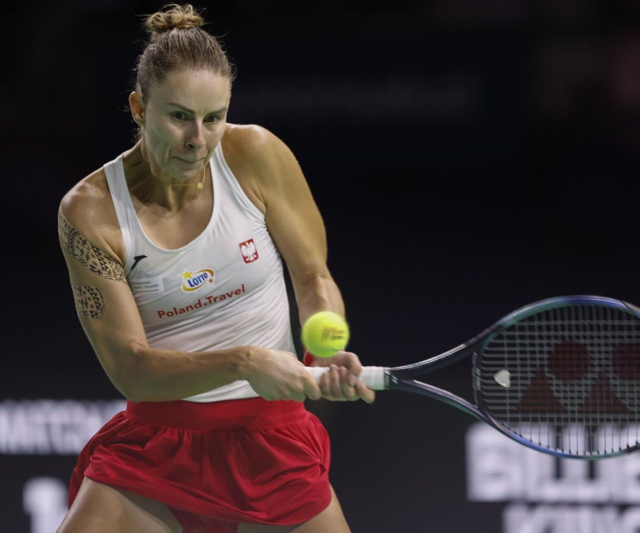 Billie Jean King Cup 2024. Magda Linette przegrywa z Lucią Bronzetti ...