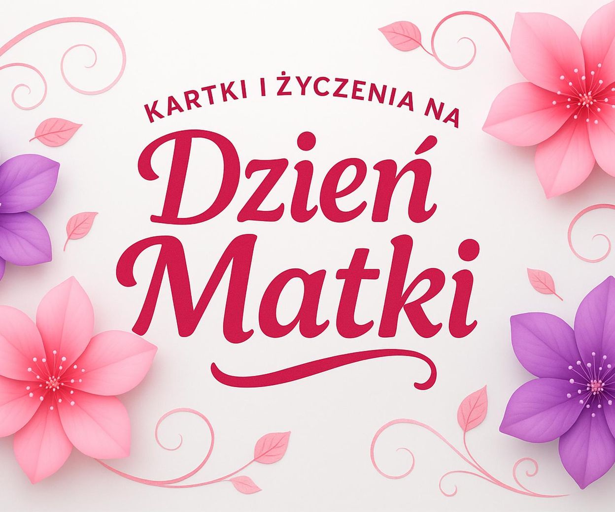 Życzenia na Dzień Matki 2025. Gotowe kartki do wydrukowania - Rzeszów Radio ESKA