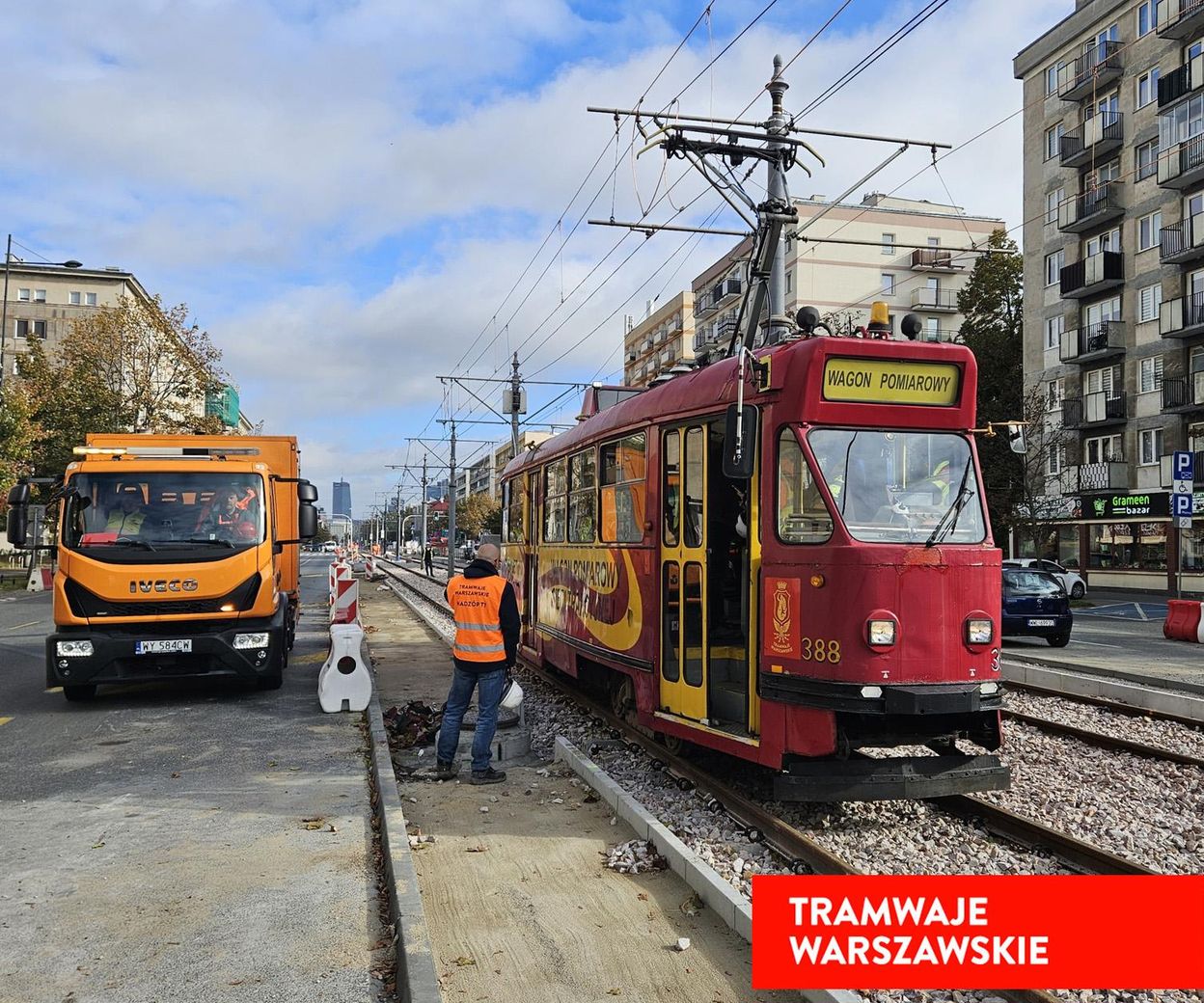 Koniec utrudnień na warszawskiej ulicy. Tramwaje wracają na tory! Znamy datę - Warszawa, Super ...