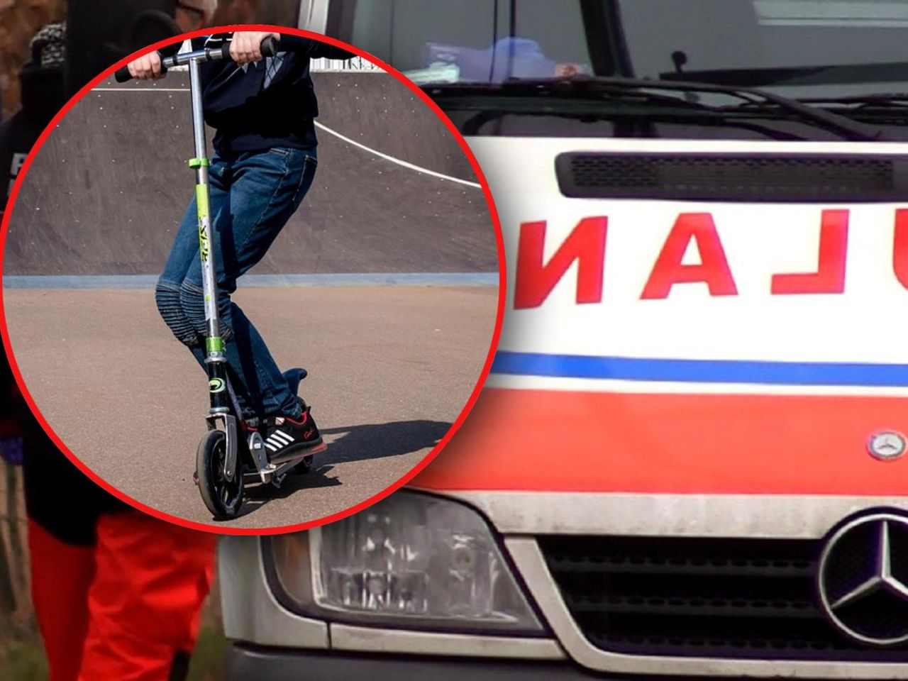 Groźny wypadek w Poznaniu. 14-latek na hulajnodze potrącił małą dziewczynkę. 5-latka w szpitalu ...