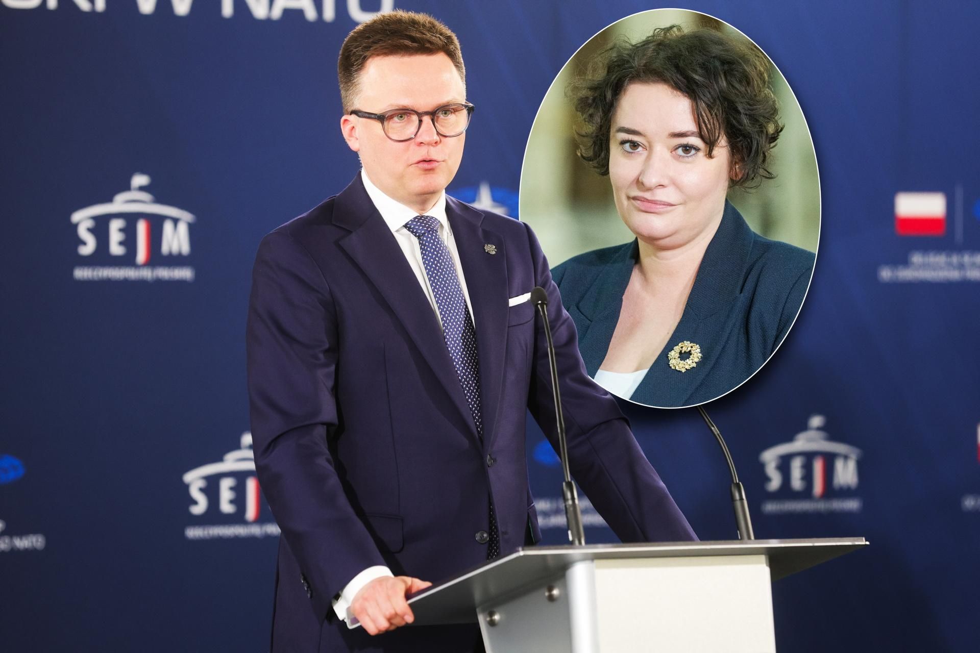 Anna Maria Żukowska do rozłamu w koalicji? Wulgarne słowa do Szymona Hołowni. Adam Jarubas mówi ...