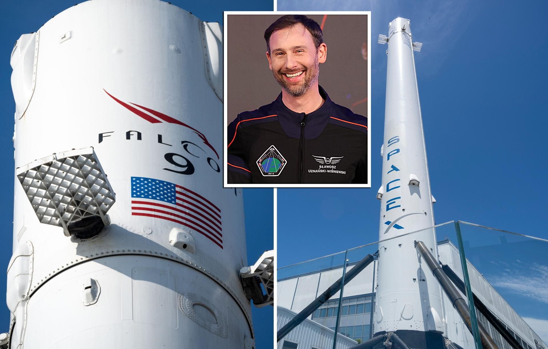 Tak wygląda rakieta, którą poleci w kosmos polski astronauta Sławosz Uznański-Wiśniewski - Łódź ...