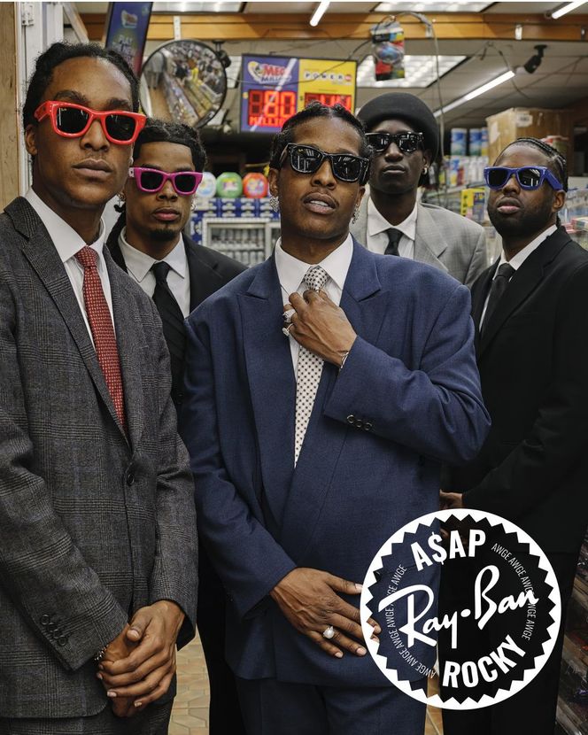 Ray-Ban x A$AP Rocky. Kultowe Wayfarery w wersji Puffer - Super Express - wiadomości, polityka ...