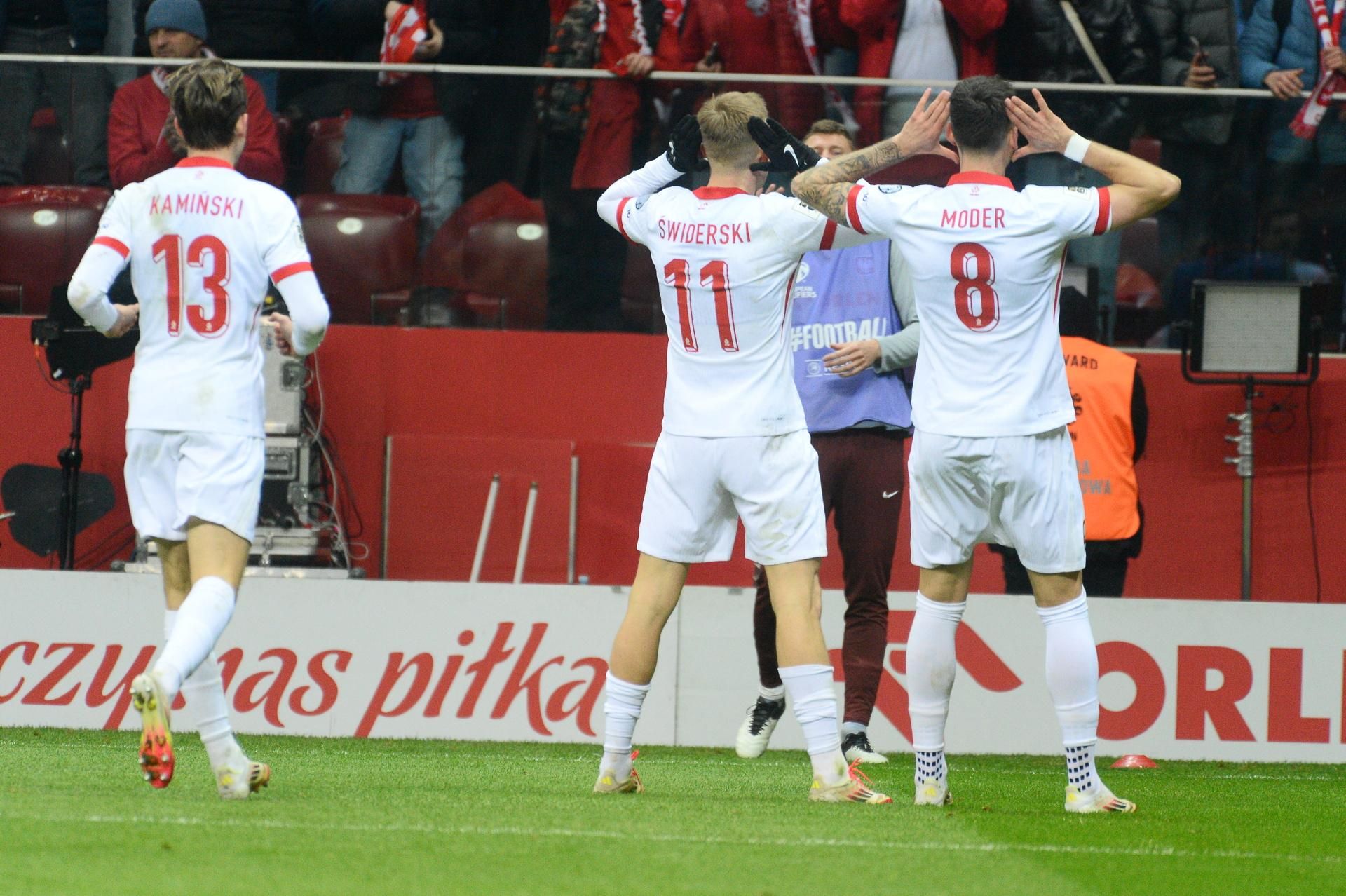 Polska – Malta. Wielka radość Świderskiego po zdobyciu pierwszego gola. Nietypowa cieszynka, po ...