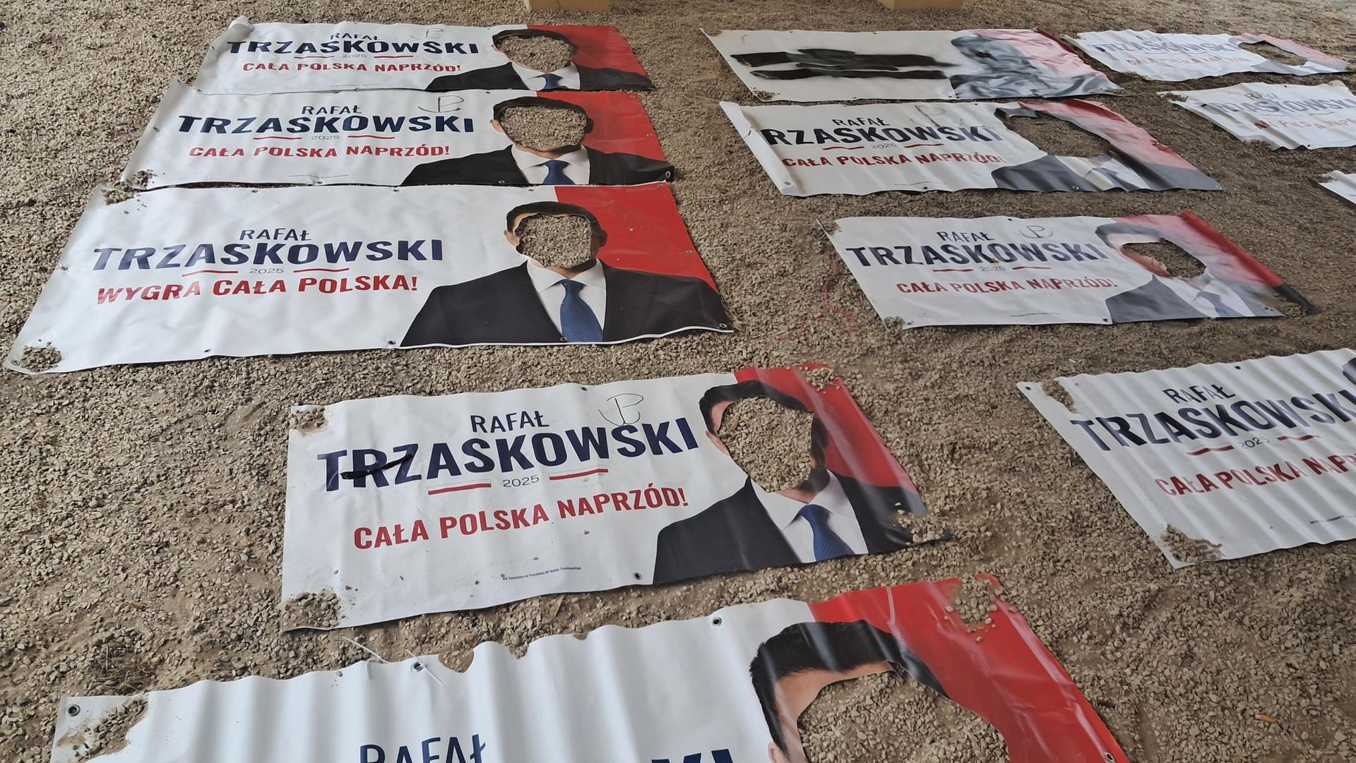 Wołomin: „Łowca głów” Rafała Trzaskowskiego w rękach policji. Pociął ...