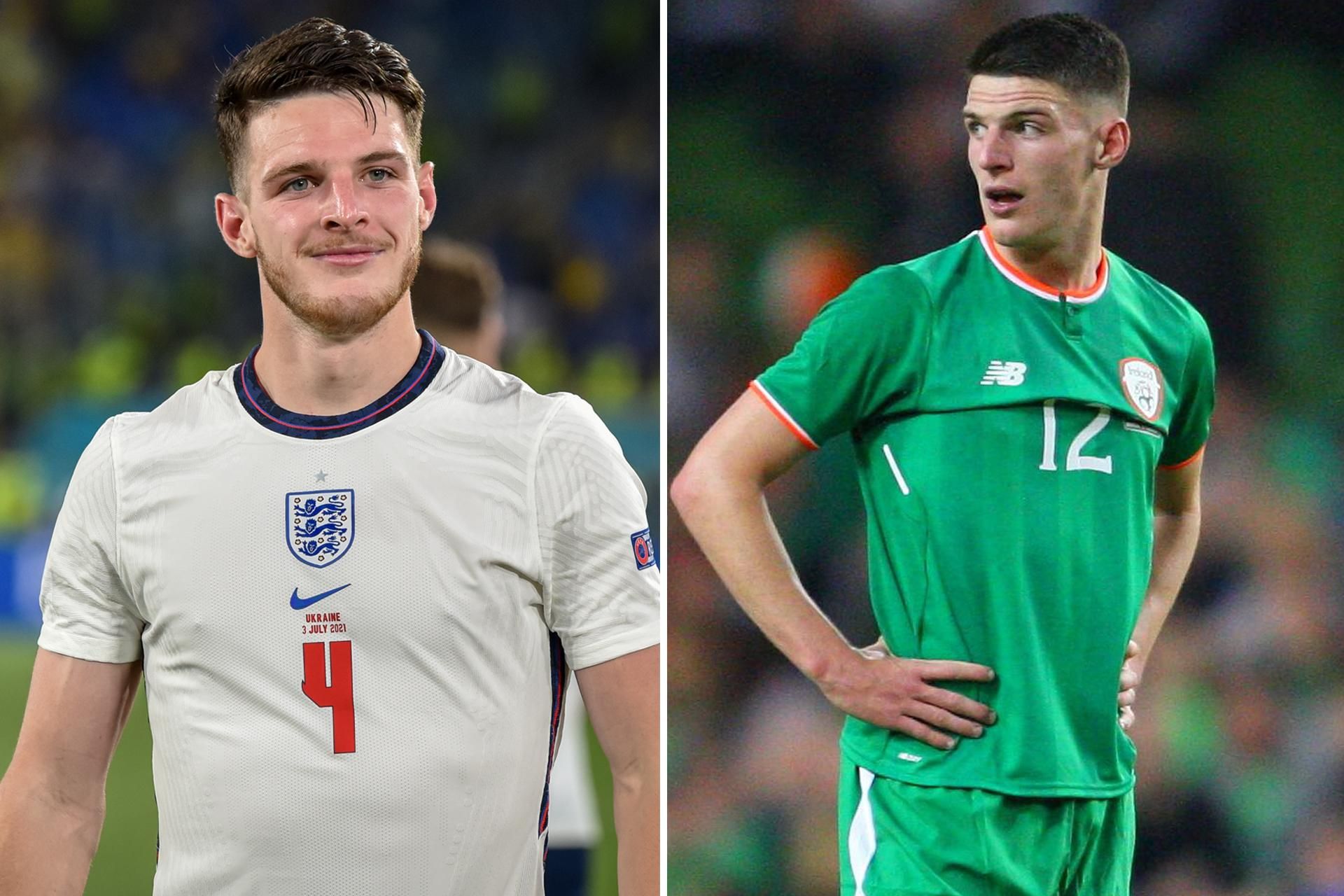 Declan Rice wcześniej nie był Anglikiem. Zmienił barwy narodowe w ...