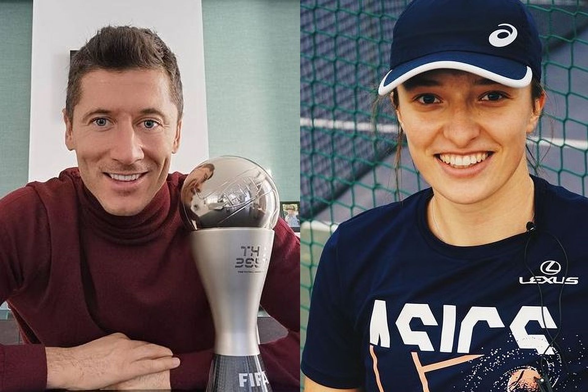Iga Świątek i Robert Lewandowski zgarnęli kolejne wyróżnienie - Super Sport