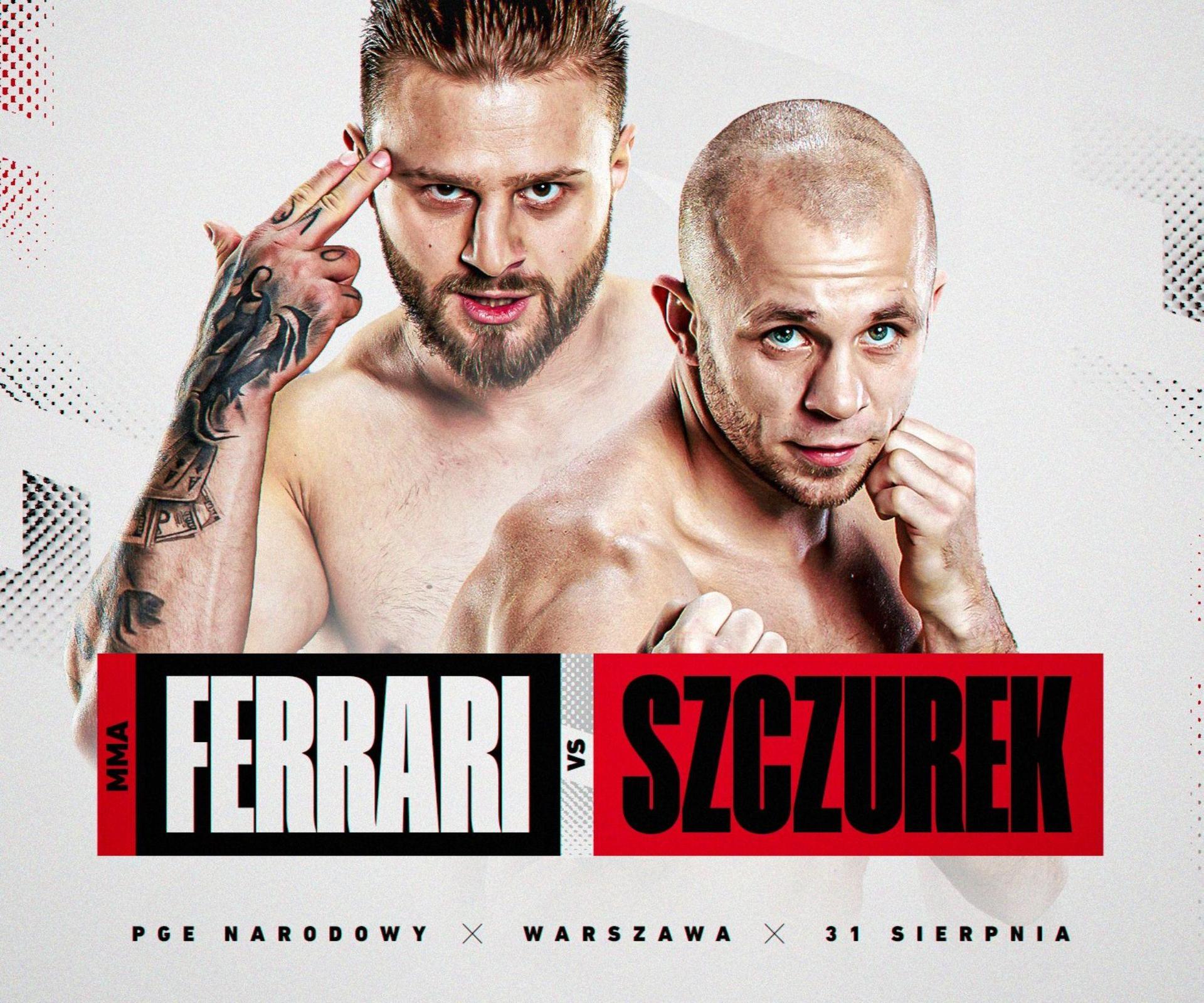Amadeusz Ferrari Roślik - Kamil Szczurek Łaszczyk: rewanż na FAME ... Amadeusz Ferrari Roślik - Kamil Szczurek Łaszczyk: rewanż na FAME ...