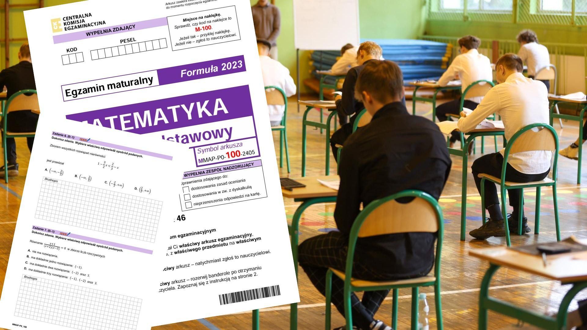 Matura 2025 - CKE potwierdza wyciek arkusza z matematyki! Egzamin będzie unieważniony 6.05.2025 ...