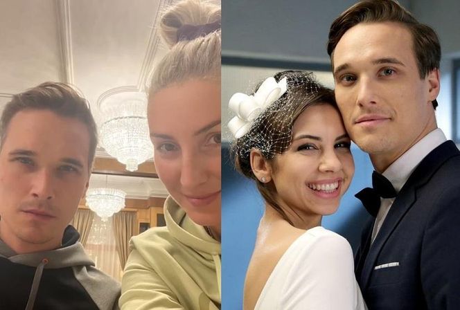 Olek z M jak miłość na ekranie z własną żoną! Mało kto wie, że to jej ...