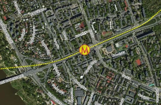 Gdzie powstaną stacje 5. linii metra M5 w Warszawie? Zobacz lokalizacje ...