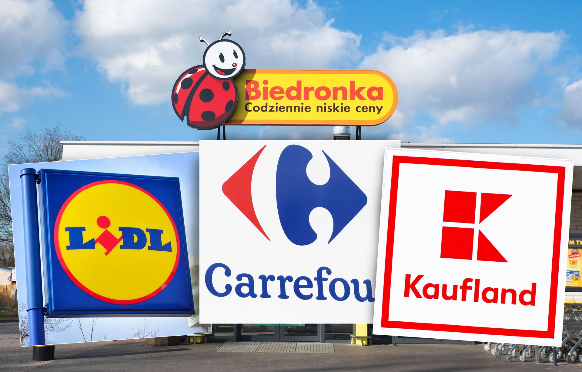 Biedronka, Lidl, Kaufland czy Carrefour? Wiadomo, gdzie jest najtaniej! - Super Biznes