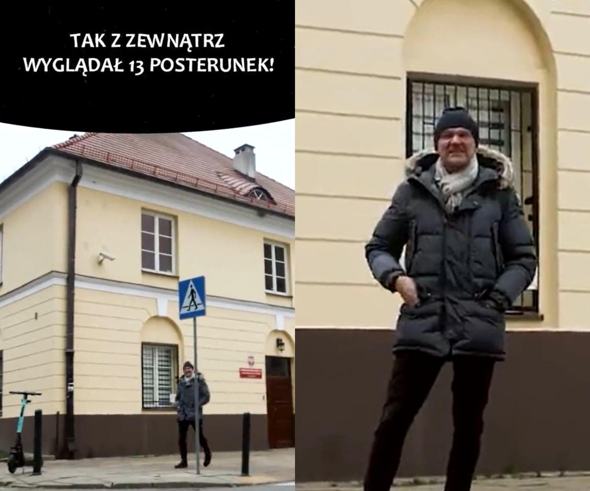 Cezary Pazura po latach odwiedził "13 posterunek". "Nigdy w życiu tu ...