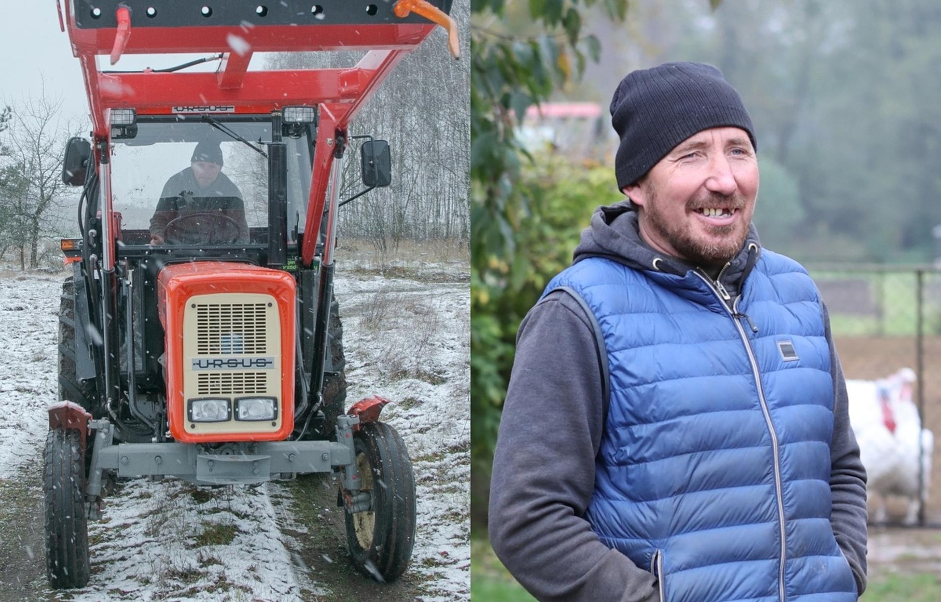 Rolnicy. Podlasie. Andrzej z Plutycz pęka z dumy. "Zamknę drzwi i jadę jak pan" [WIDEO ...