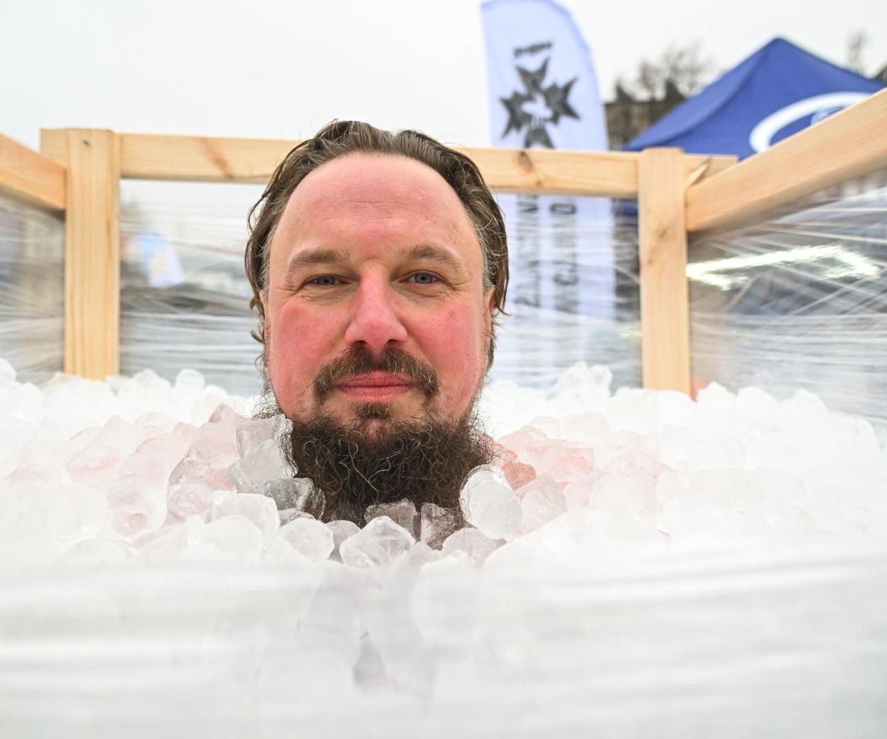 Michał Jurkowski odbył trening przed próbą pobicia Rekordu Guinnessa ...