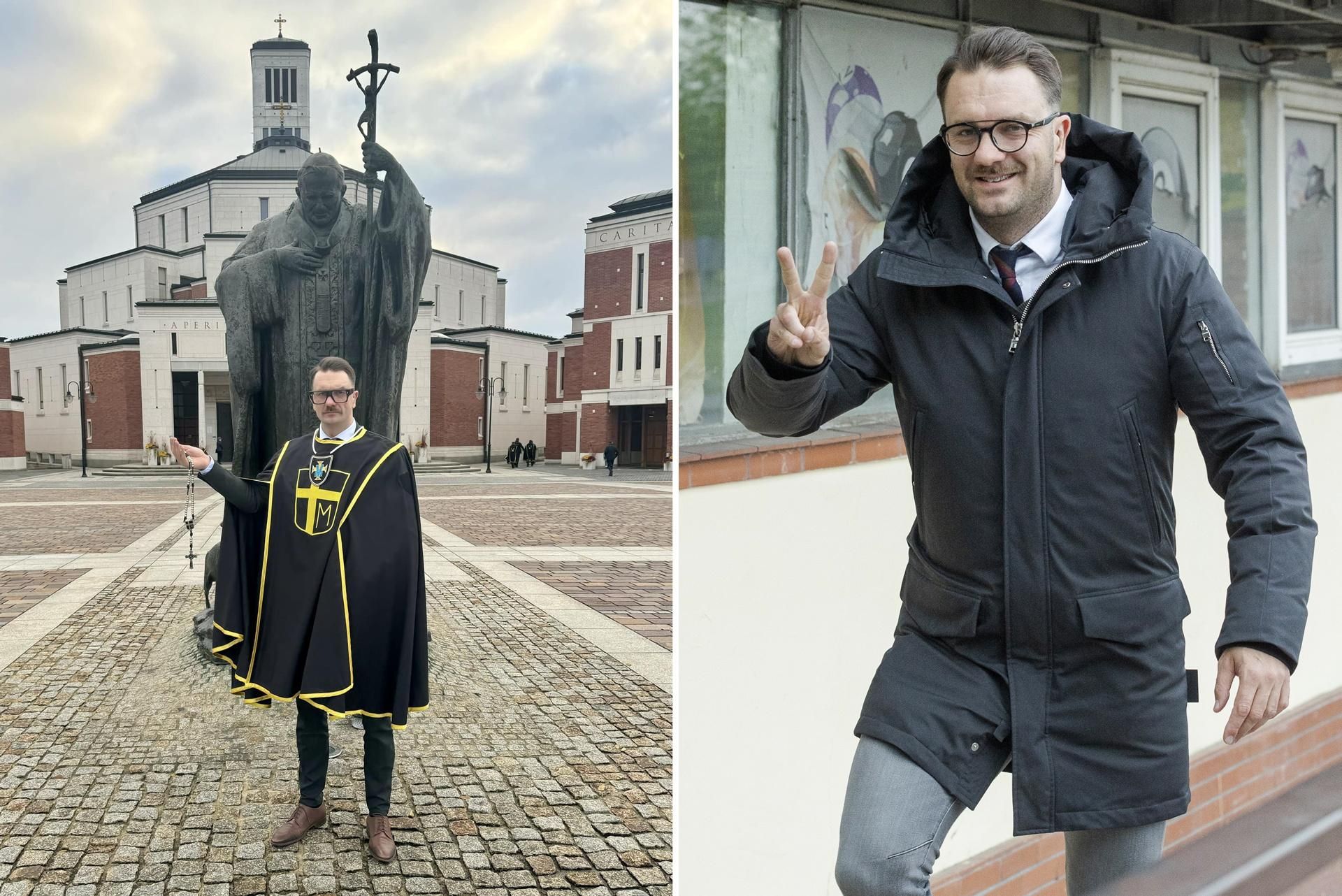 Poseł PiS w zakonie! Łukasz Mejza wstąpił w szeregi Zakonu Rycerzy Jana ...