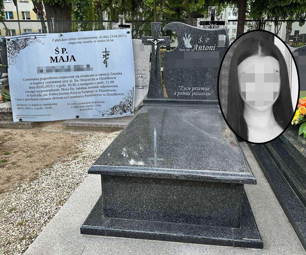 16-letnia Maja spocznie u boku ukochanego dziadka. Pogrzeb ofiary zabójstwa w Mławie - Warszawa ...
