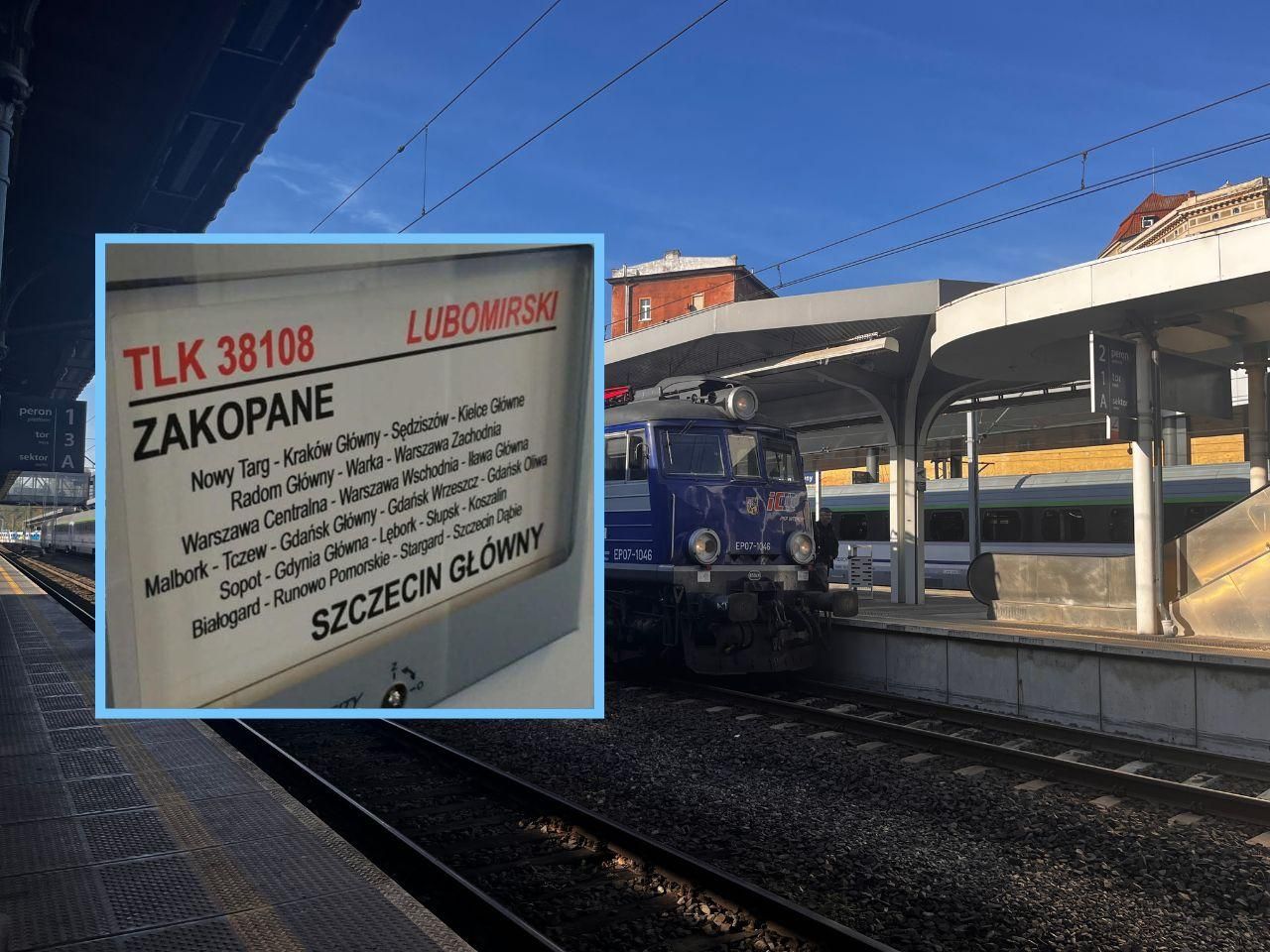 Najdłuższy pociąg w nowym rozkładzie jedzie ze Szczecina do Zakopanego [ANALIZA] - Szczecin ...