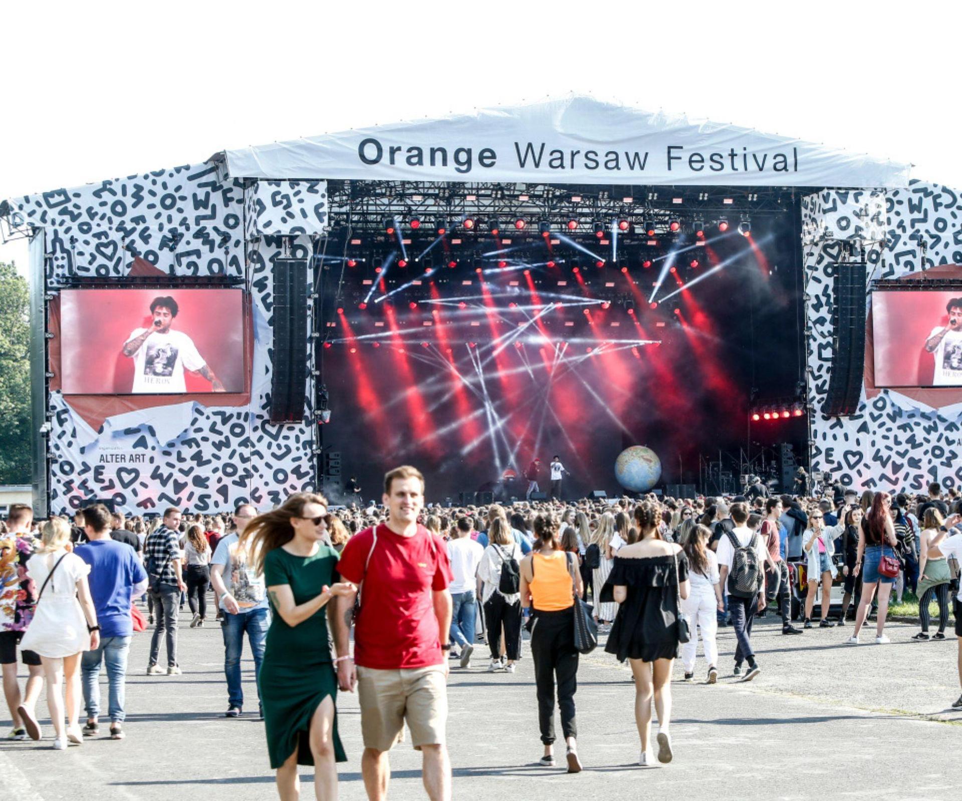 Orange Warsaw Festival 2024 - o której otwarcie bramek? Co można zabrać na koncerty? - ESKA.pl