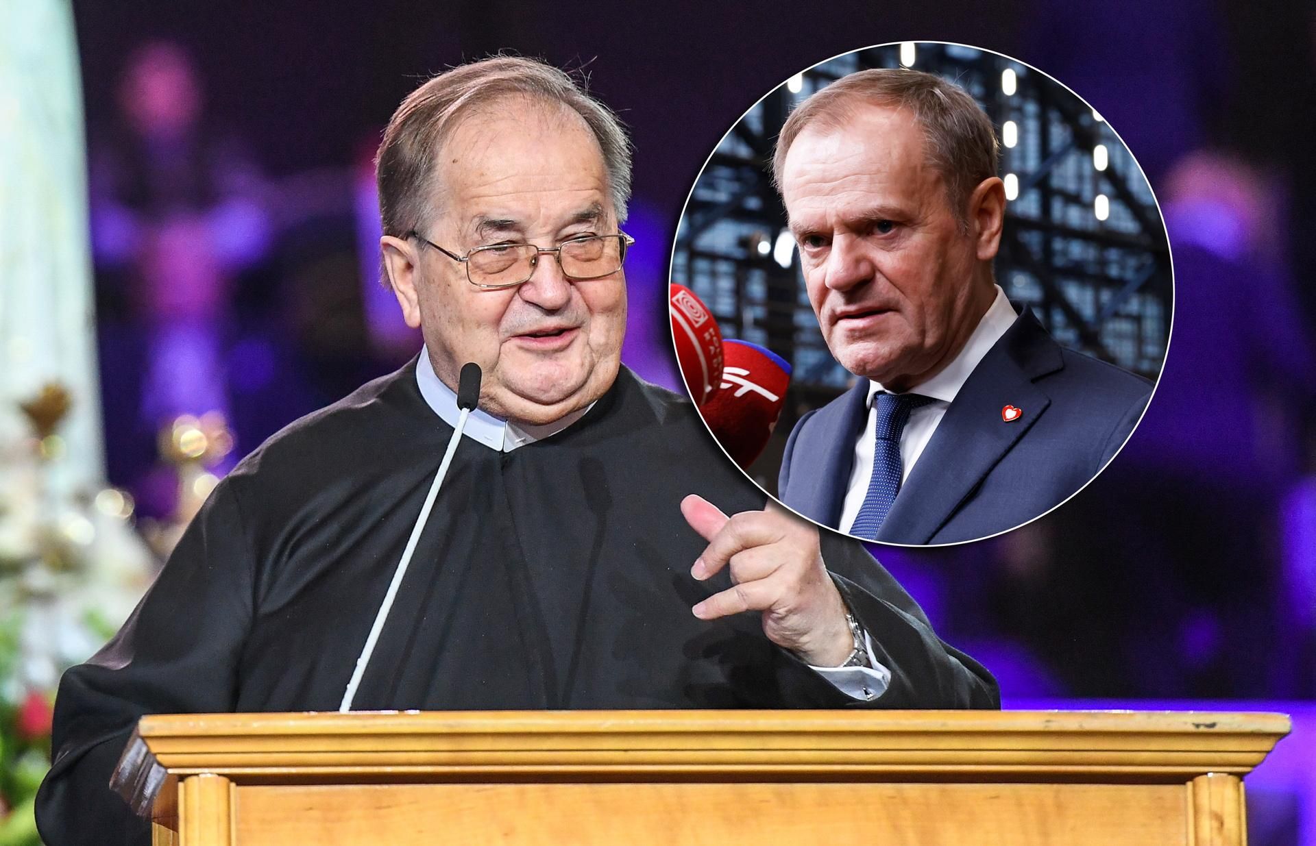 Ojciec Rydzyk skarży się na Donalda Tuska. Padły słowa o Hitlerze i ...