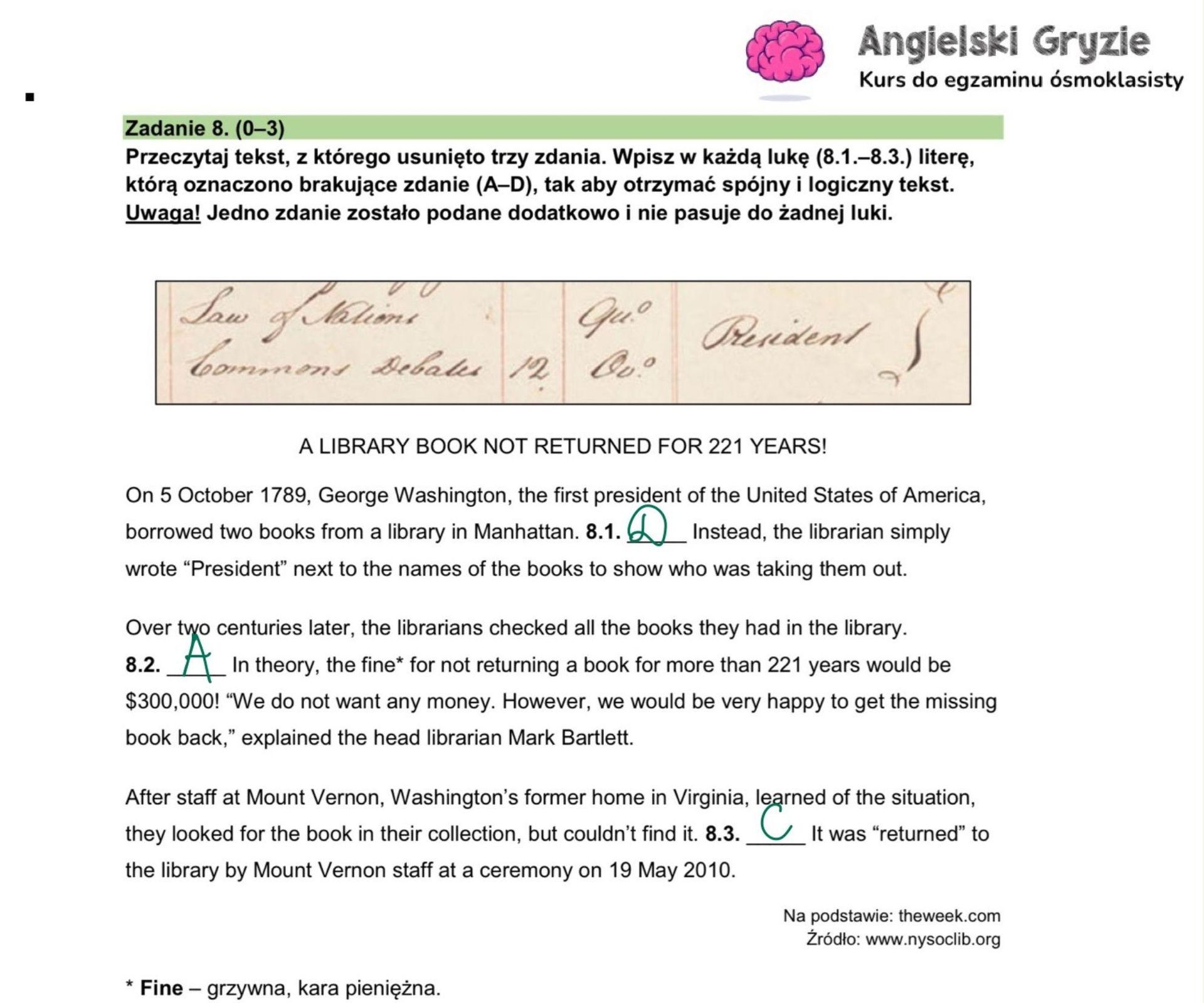 Mamy ODPOWIEDZI próbny Egzamin Ósmoklasisty 2024 ANGIELSKI. Oto GOTOWE rozwiązania! - ESKA.pl