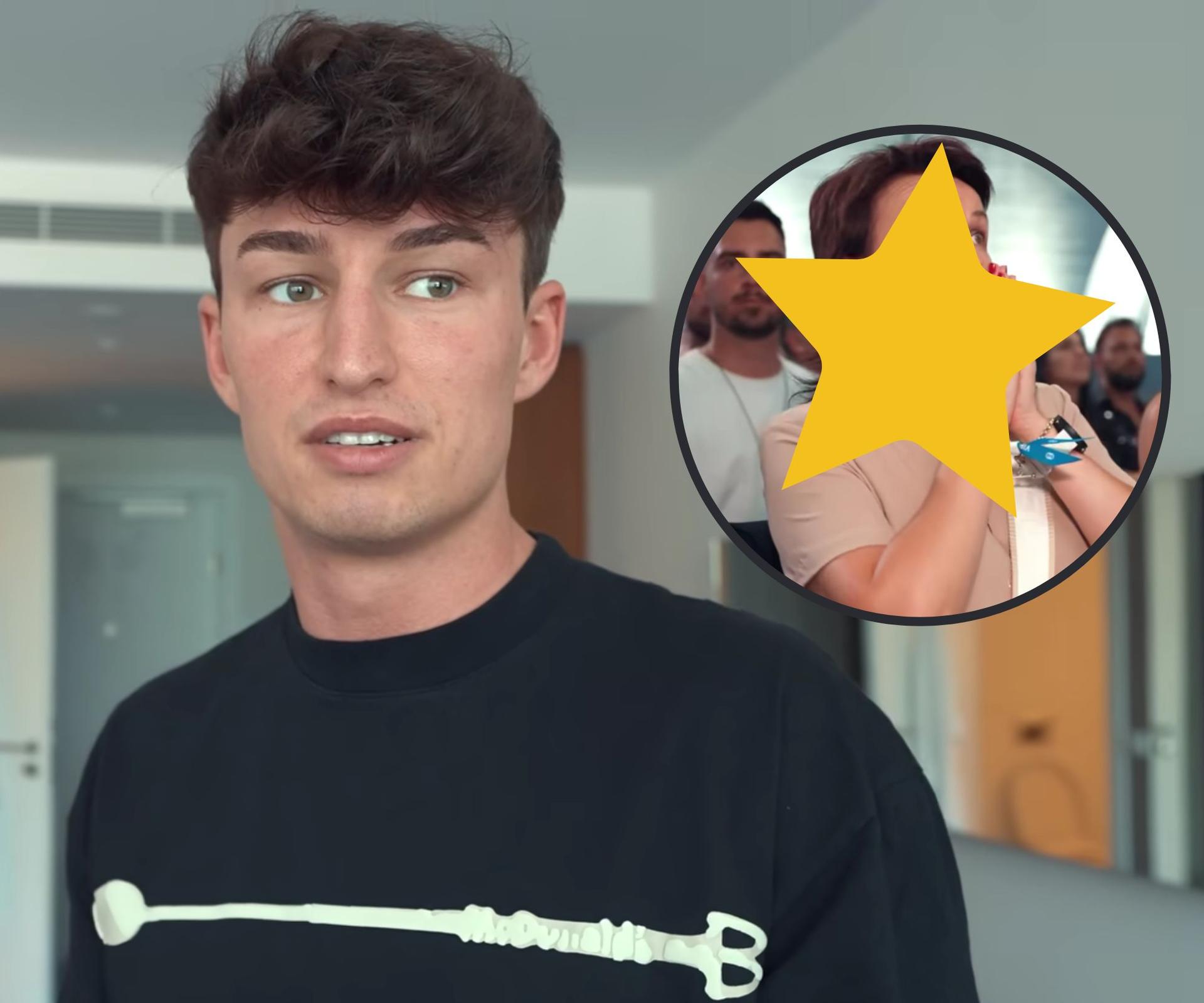 Tak wygląda mama Marcina Dubiela. Towarzyszyła mu za kulisami walki na ...