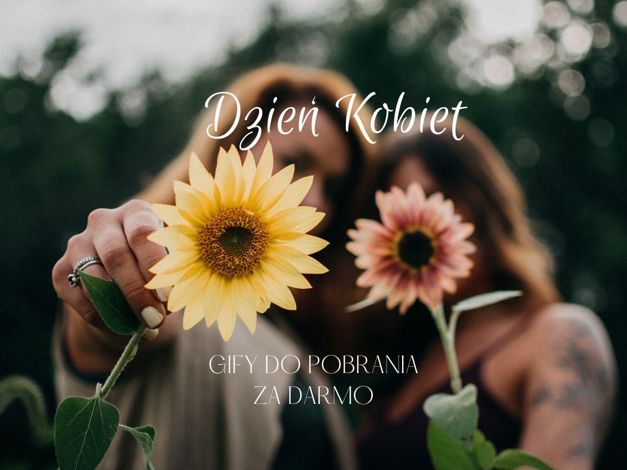 Gify na Dzień Kobiet 8 marca. Ruchome kolorowe obrazki do wysłania - ESKA2