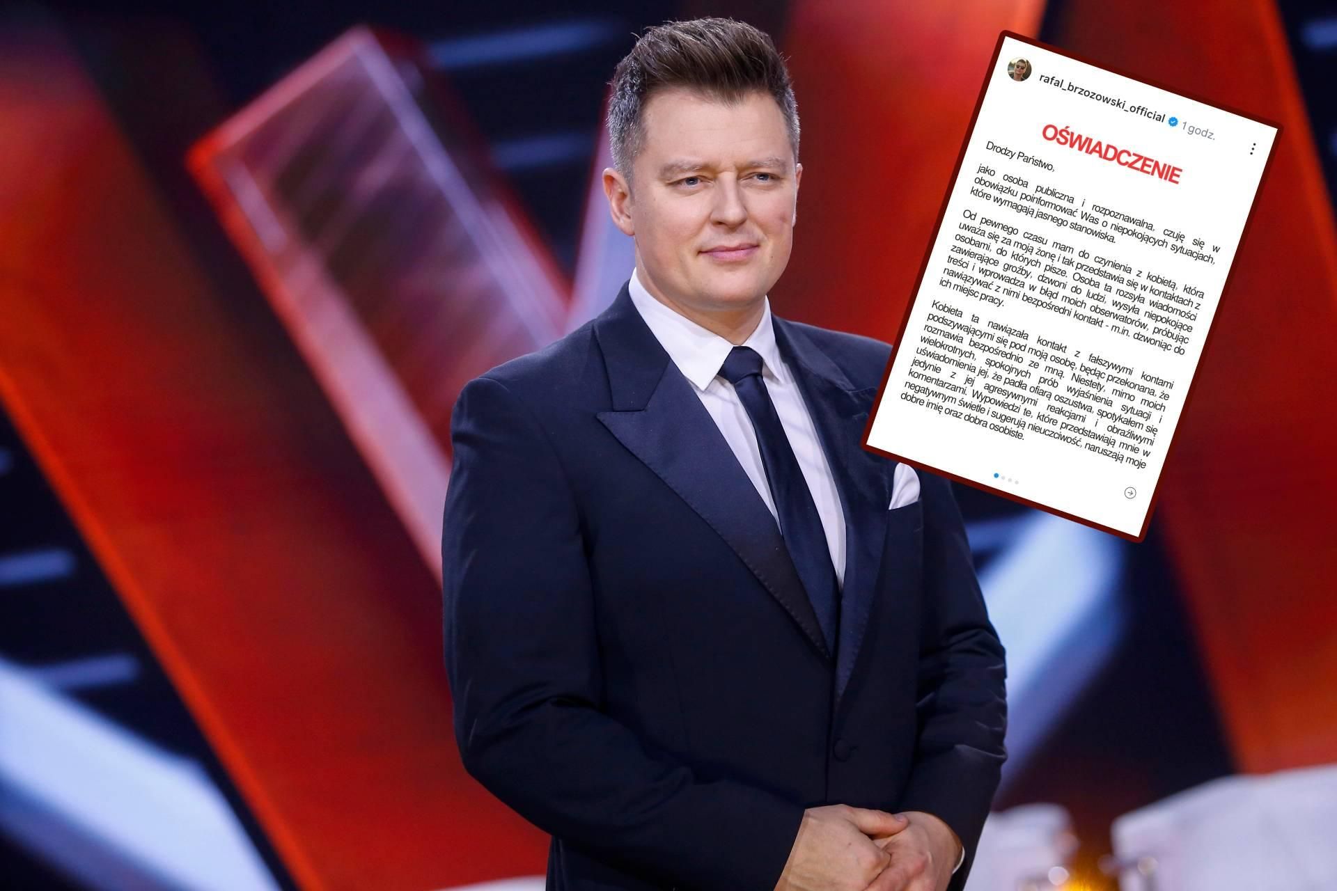Brzozowski mówi DOŚĆ! Nęka go kobieta, która podszywa się pod żonę ...