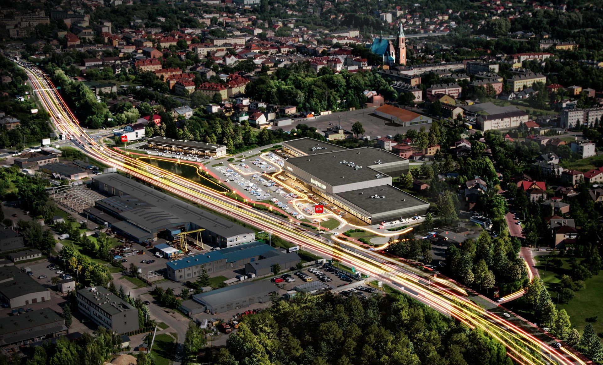 Olkusz zyska nowy kompleks handlowy – sklepy i strefa gastronomiczna - obiektykomercyjne ...