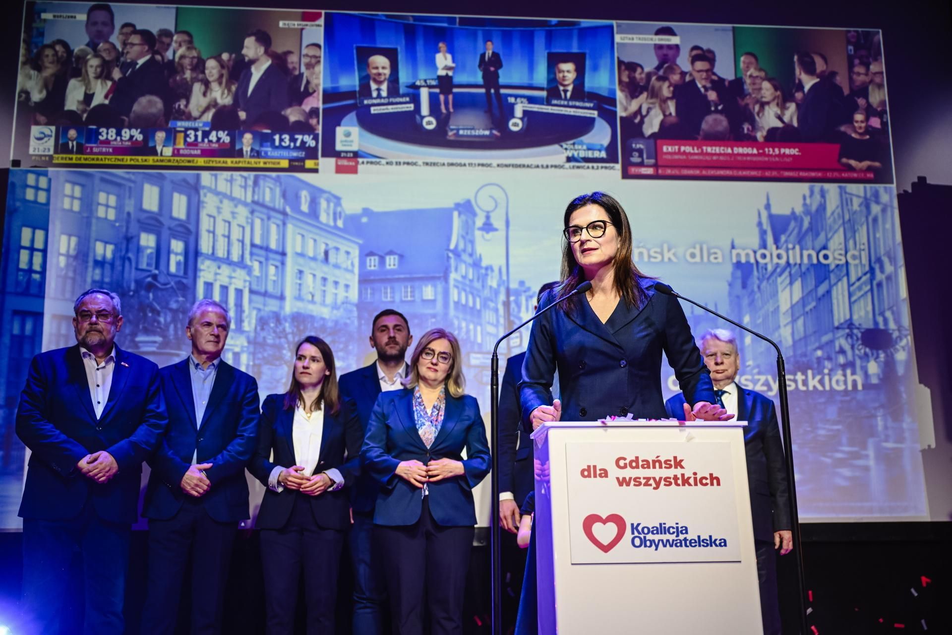 Aleksandra Dulkiewicz po raz pierwszy oficjalnie zaprezentowała swojego ...