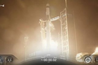 Sławosz Uznański-Wiśniewski leci w kosmos! Start rakiety rakiety Falcon 9 NA ŻYWO RELACJA - Łódź ...