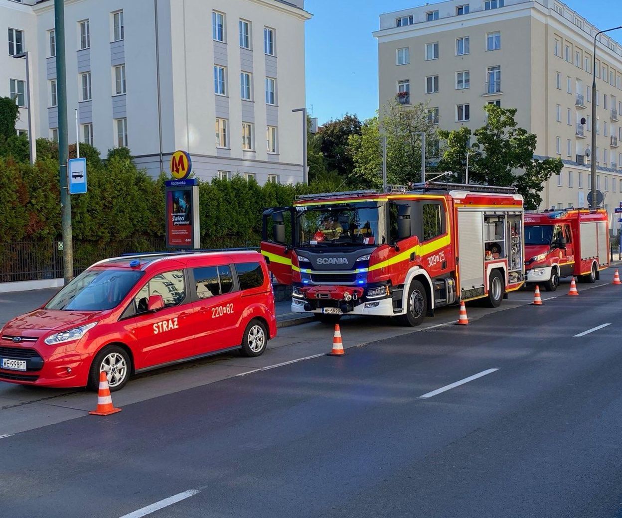 Trwa przywracanie ruchu na linii metra M1. Nowe informacje - Warszawa ...