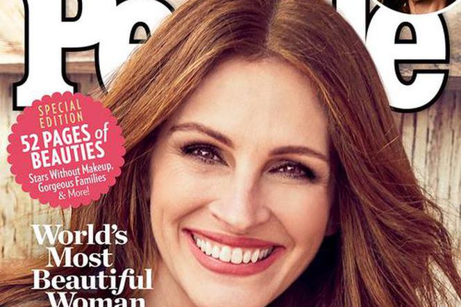 49-letnia Julia Roberts po raz 5. NAJPIĘKNIEJSZĄ KOBIETĄ ŚWIATA ...