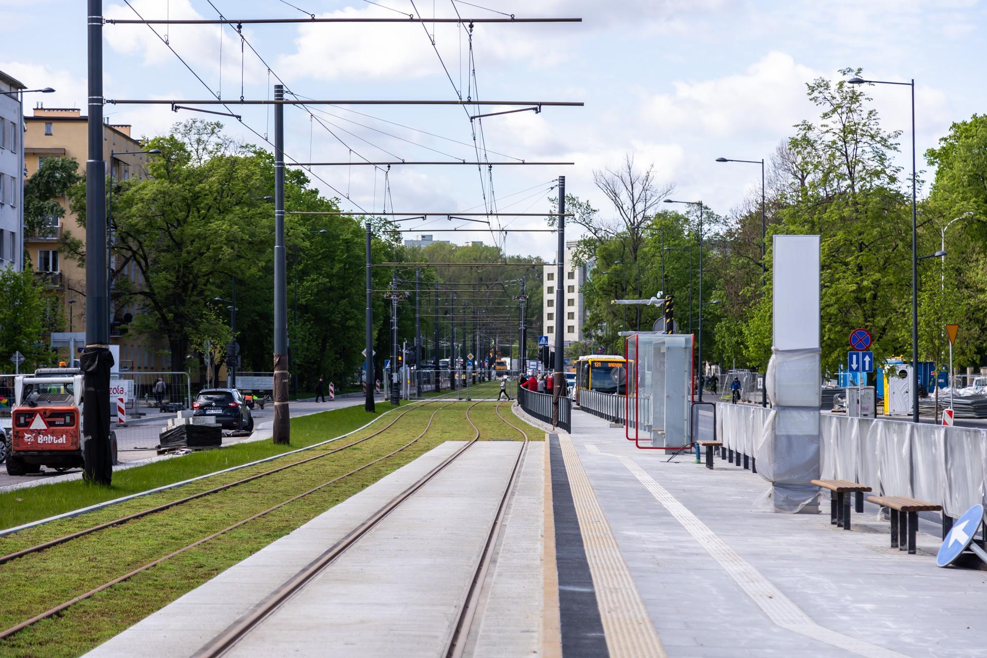 Warszawa. Kiedy pojedzie tramwaj na Gagarina? Podano datę! Otwarcie już niedługo - Warszawa ...
