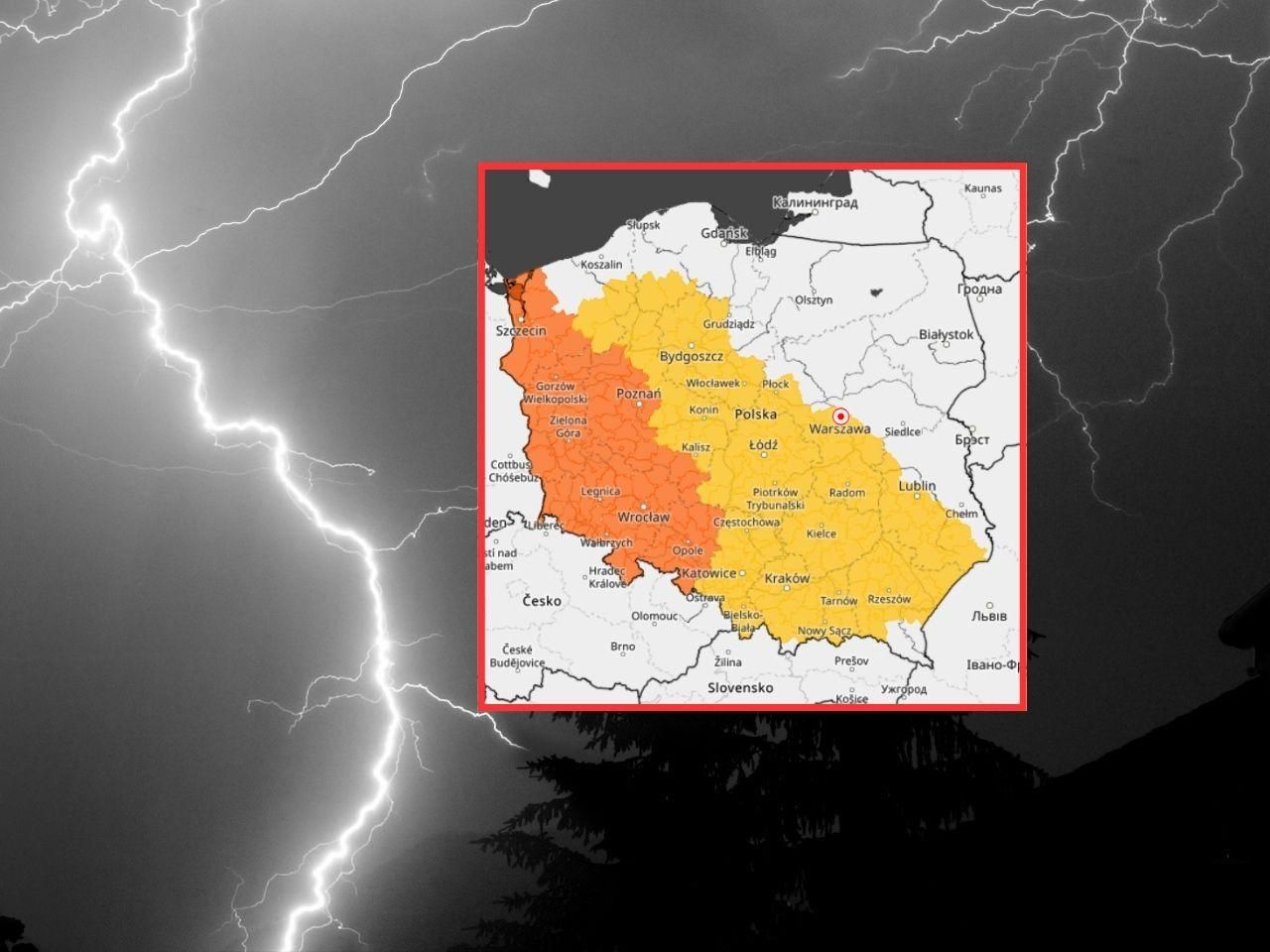 Burze w Polsce 21.07-22.07. IMGW wydał alerty II stopnia. Gdzie może zagrzmieć? - Szczecin Radio ...