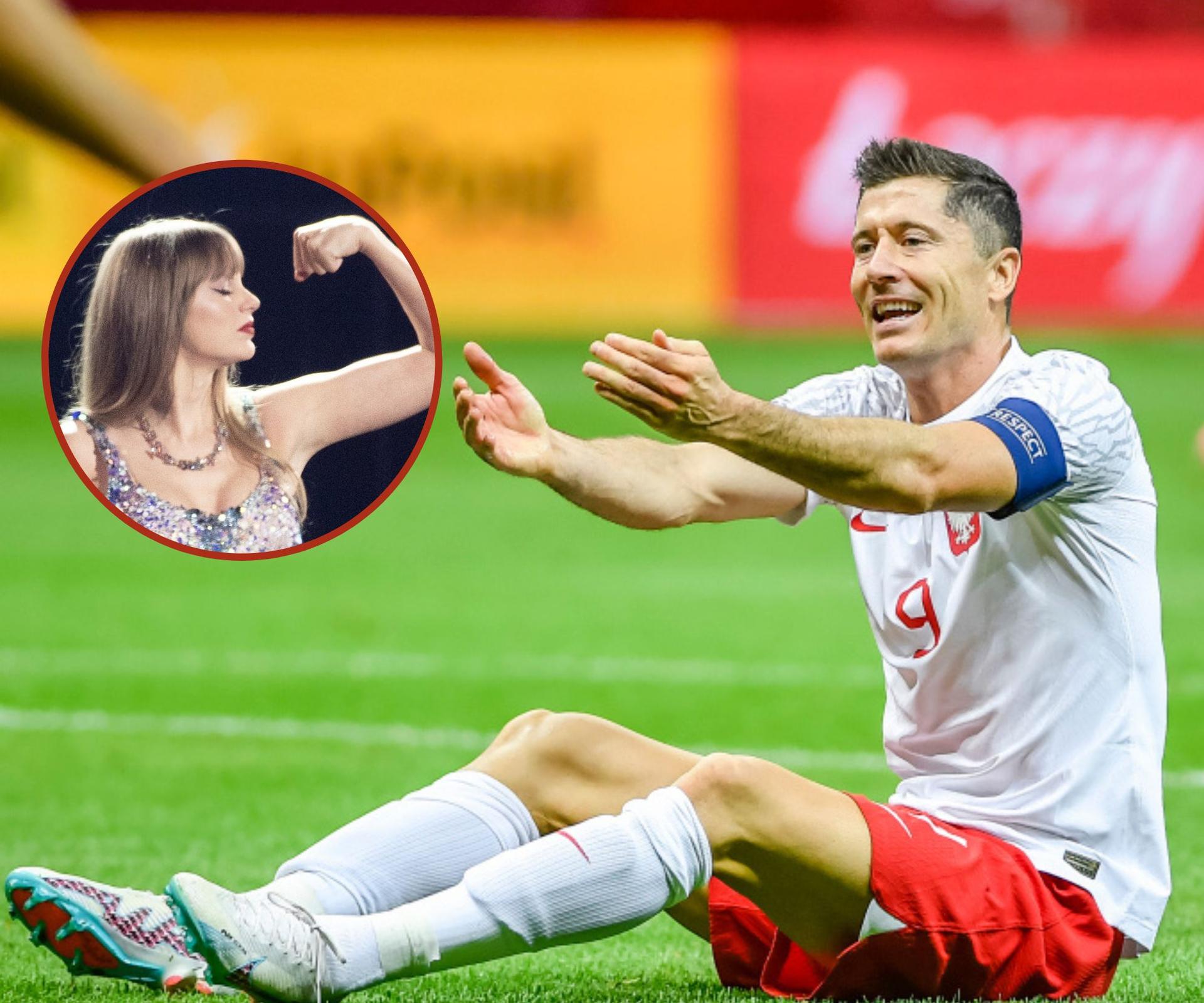 Taylor Swift podpadła Lewandowskiemu. Przez nią nie wyjdzie na murawę ...
