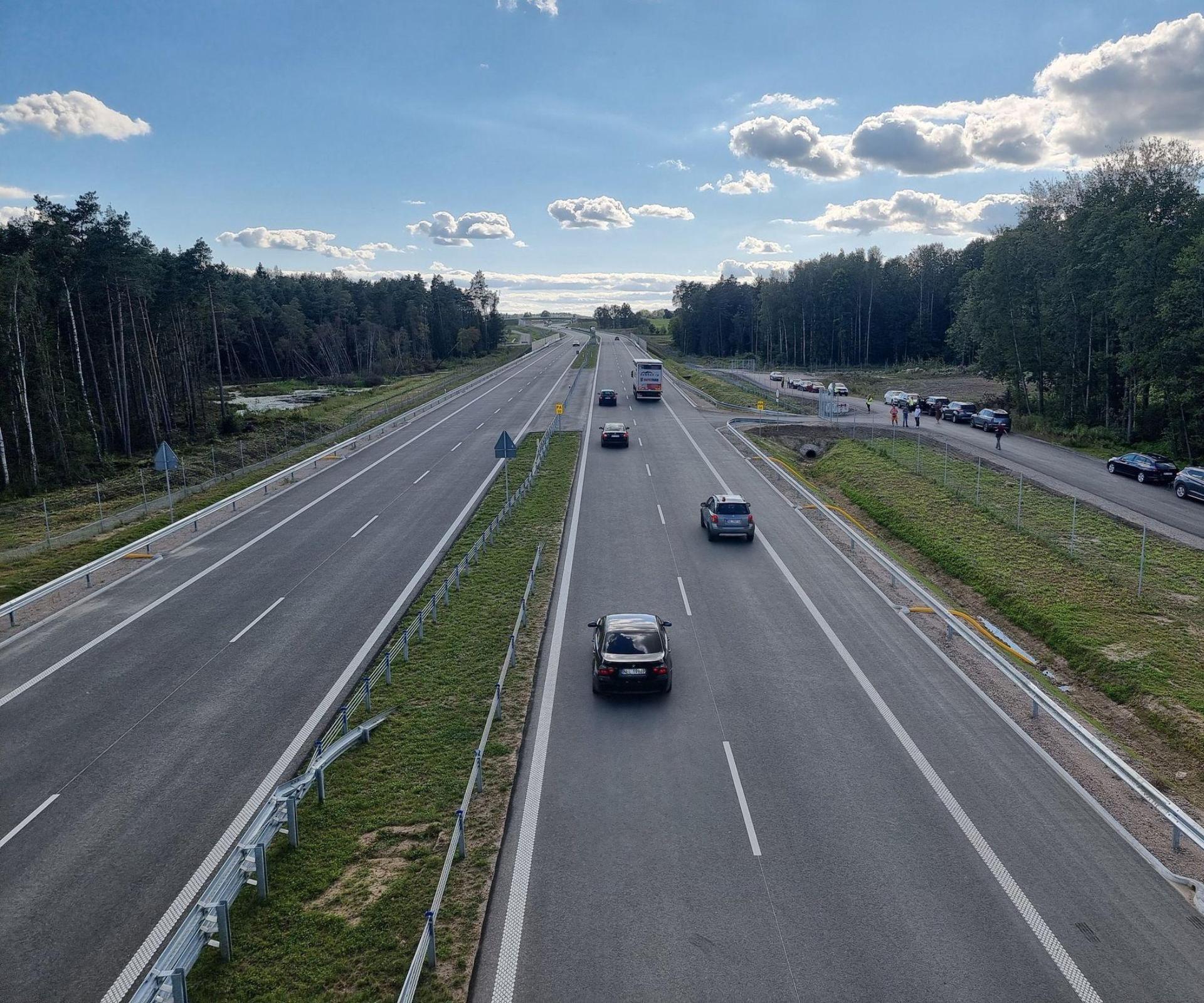 Kierowcy mogą już korzystać z nowej drogi S16 Borki Wielkie - Mrągowo ... Kierowcy mogą już korzystać z nowej drogi S16 Borki Wielkie - Mrągowo ...