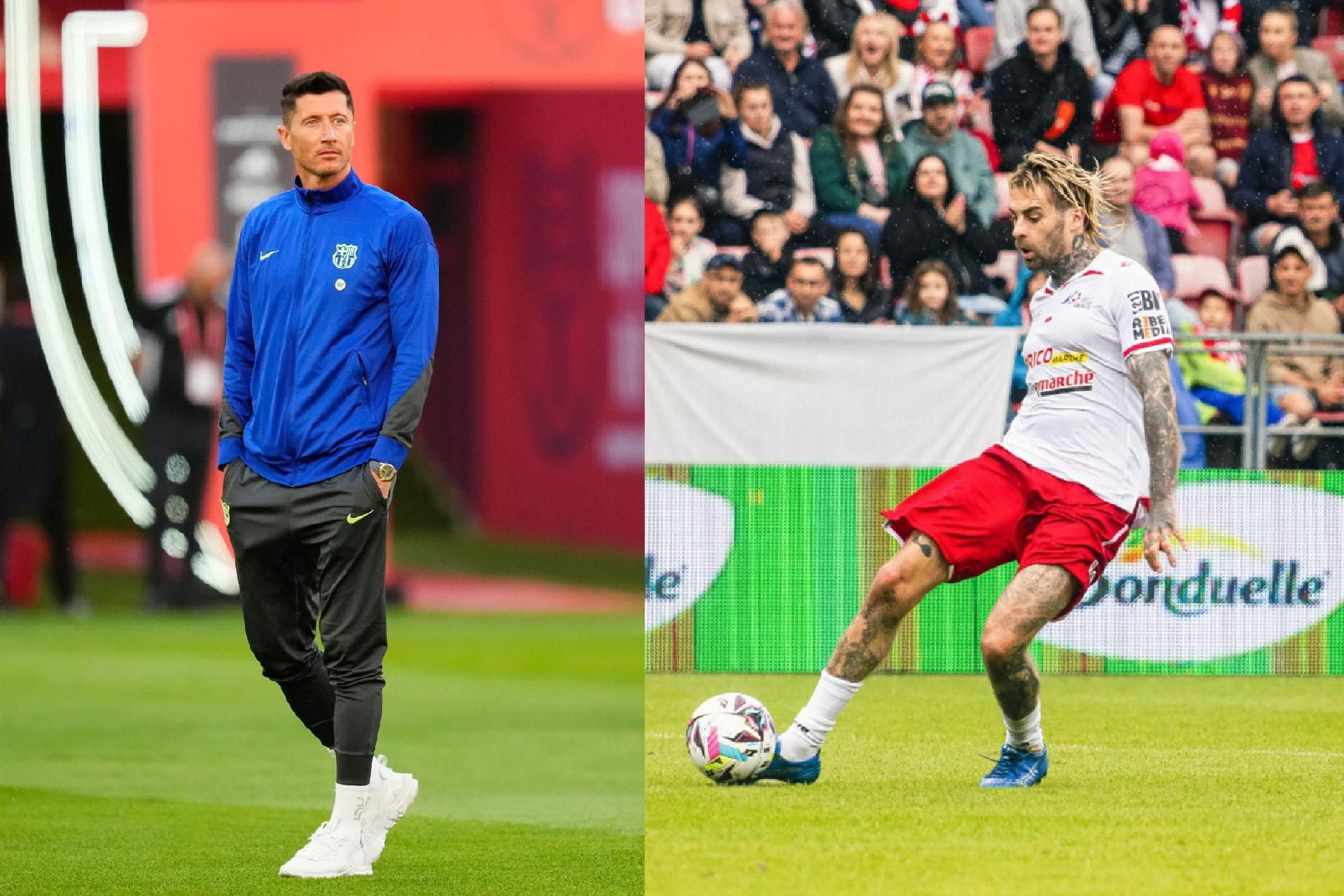 Robert Lewandowski pojawił się na koncercie Quebo! To był jednak tylko ...