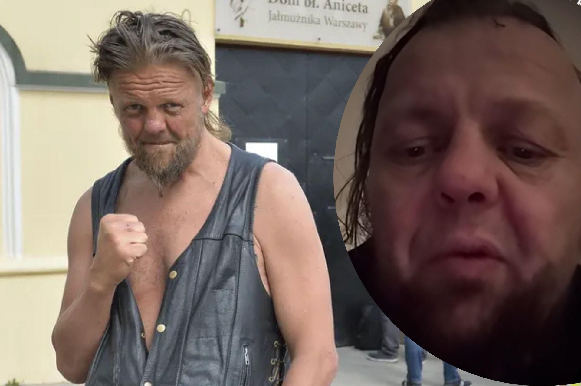 Tak teraz wygląda Artur Binkowski. Pokazał nowe wideo. Groził ...