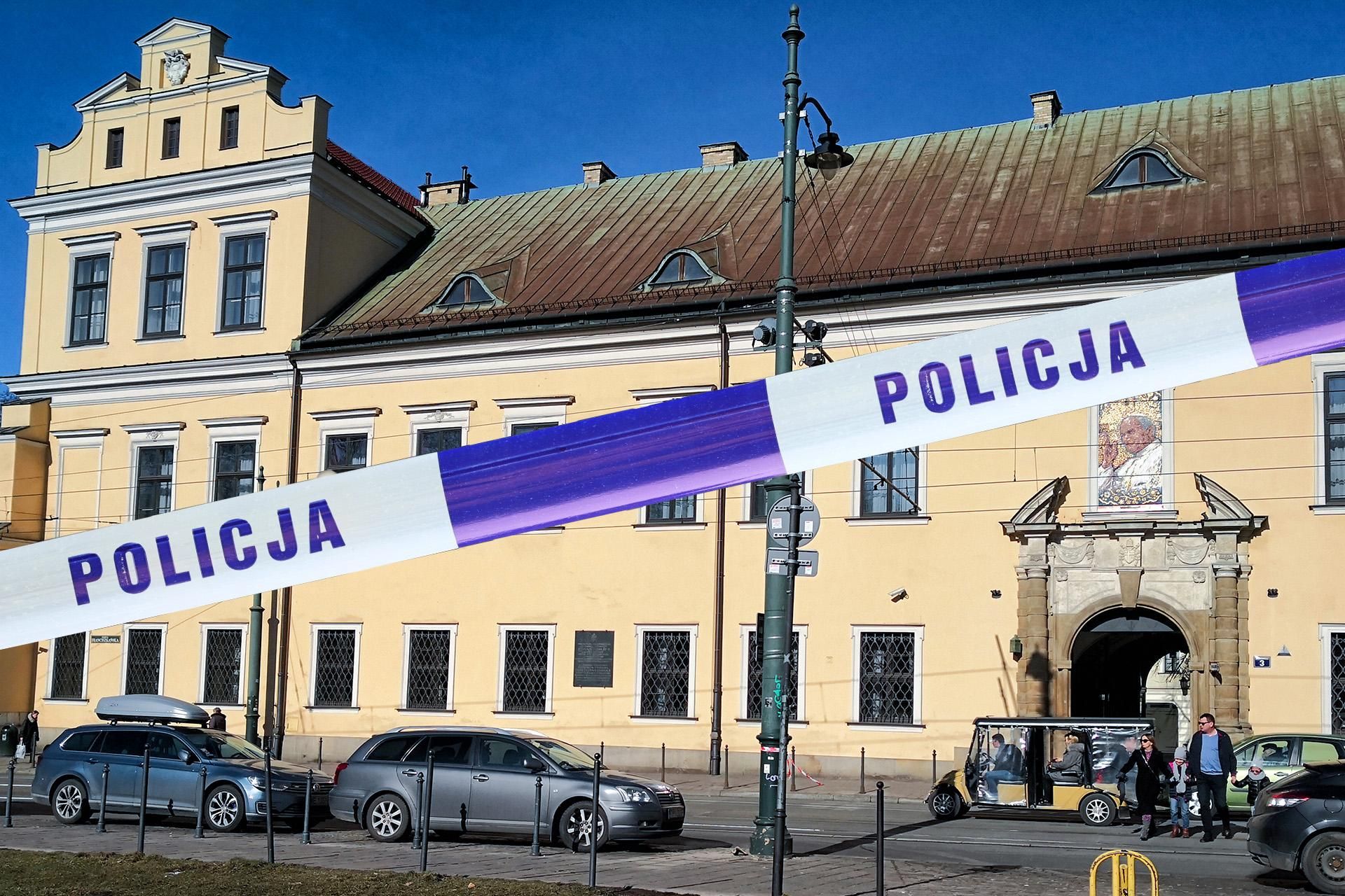 Kraków. Samopodpalenie pod budynkiem kurii. 47-latek był znany policji - Kraków, Super Express