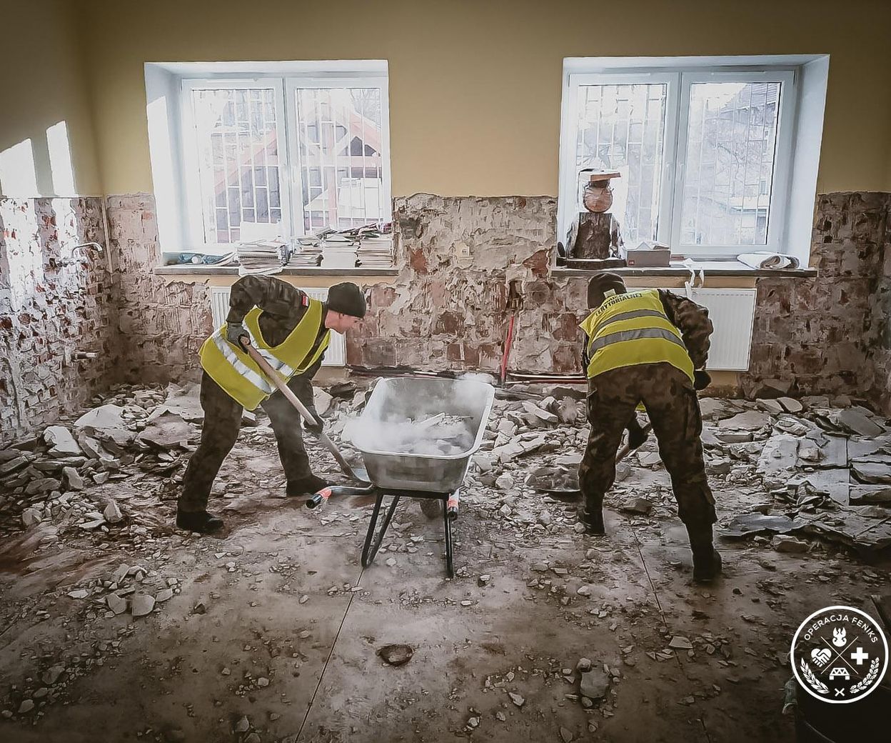 Muszą zdążyć przed mrozem. Lubelscy terytorialsi od dwóch miesięcy ...