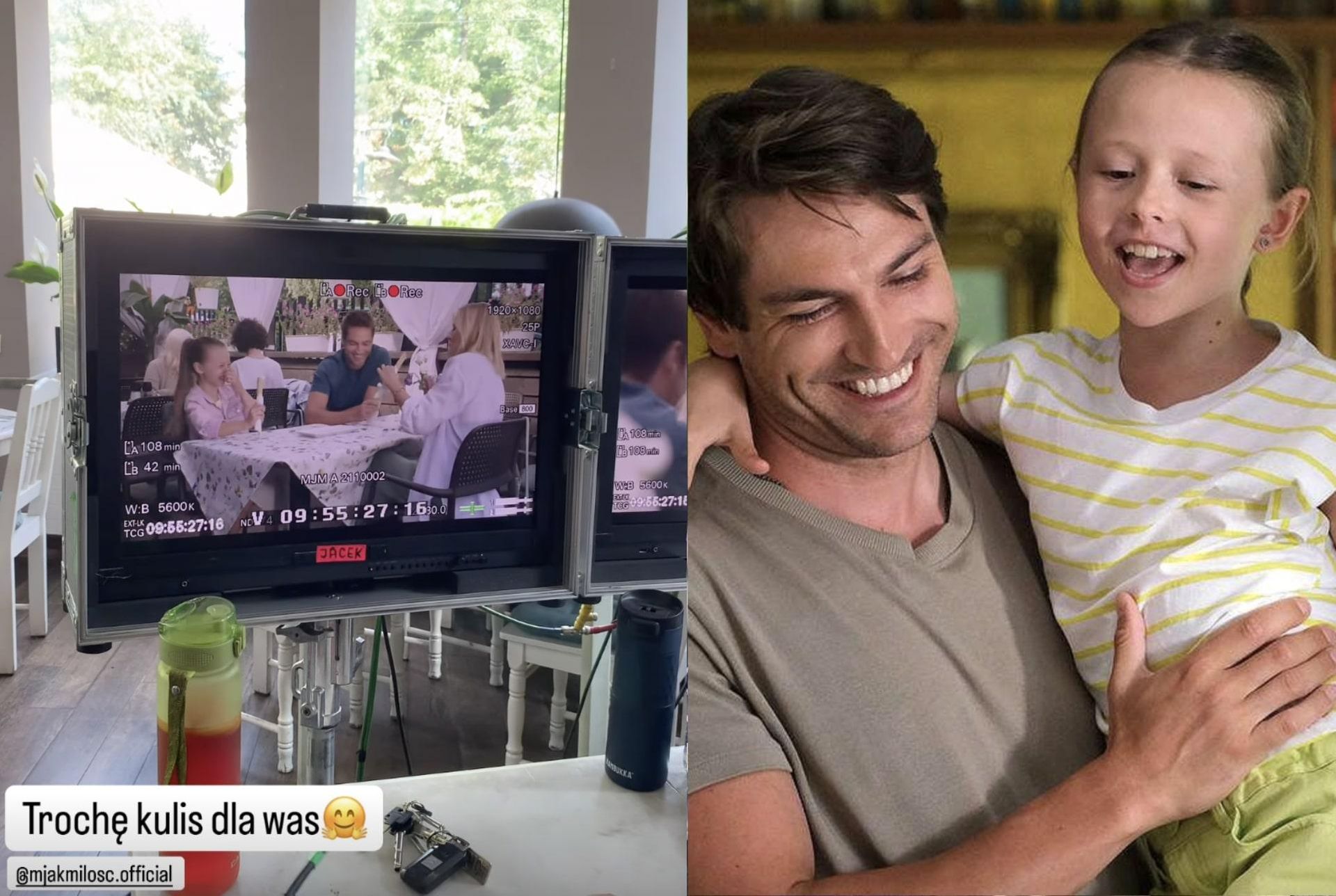 M jak miłość. Dima zastąpi Magdę piękną blondynką i to z nią wychowa ...