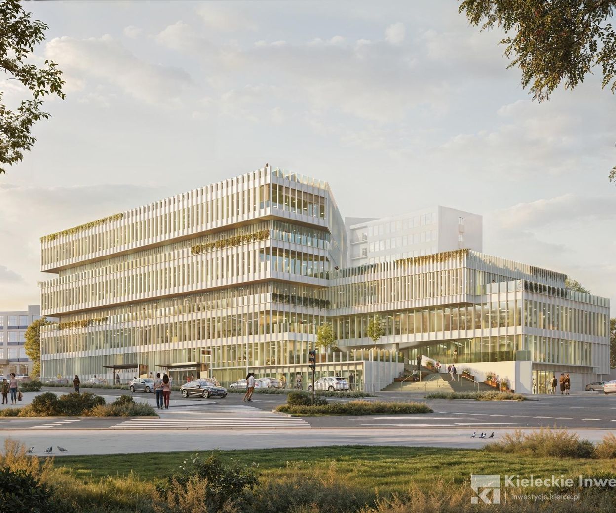 Nowoczesny biurowiec powstanie w Kielcach. Zobacz wizualizacje - Kielce Radio ESKA