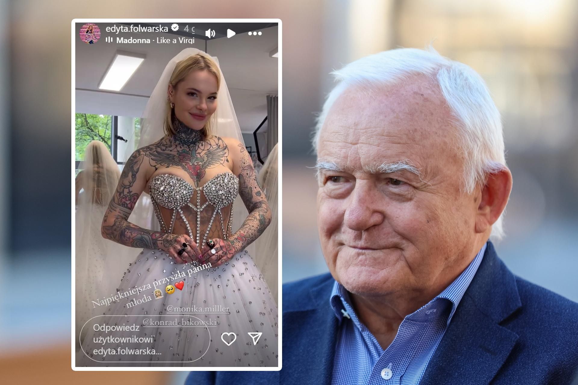 Monika Miller w odważnej sukni ślubnej. Wyciekły zdjęcia! "Pięknie ...