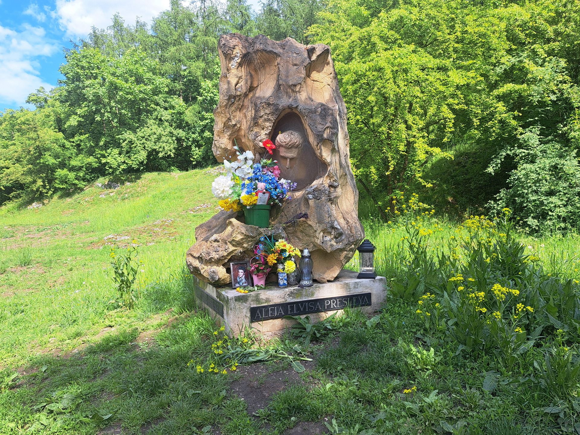 Pomnik Elvisa Presleya w Krakowie to jedna najmniej znanych atrakcji ...