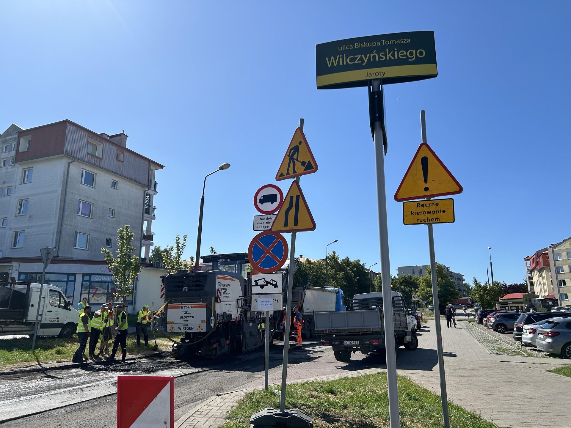 Olsztyn. Ruszyły prace na Janowicza - Olsztyn Radio ESKA