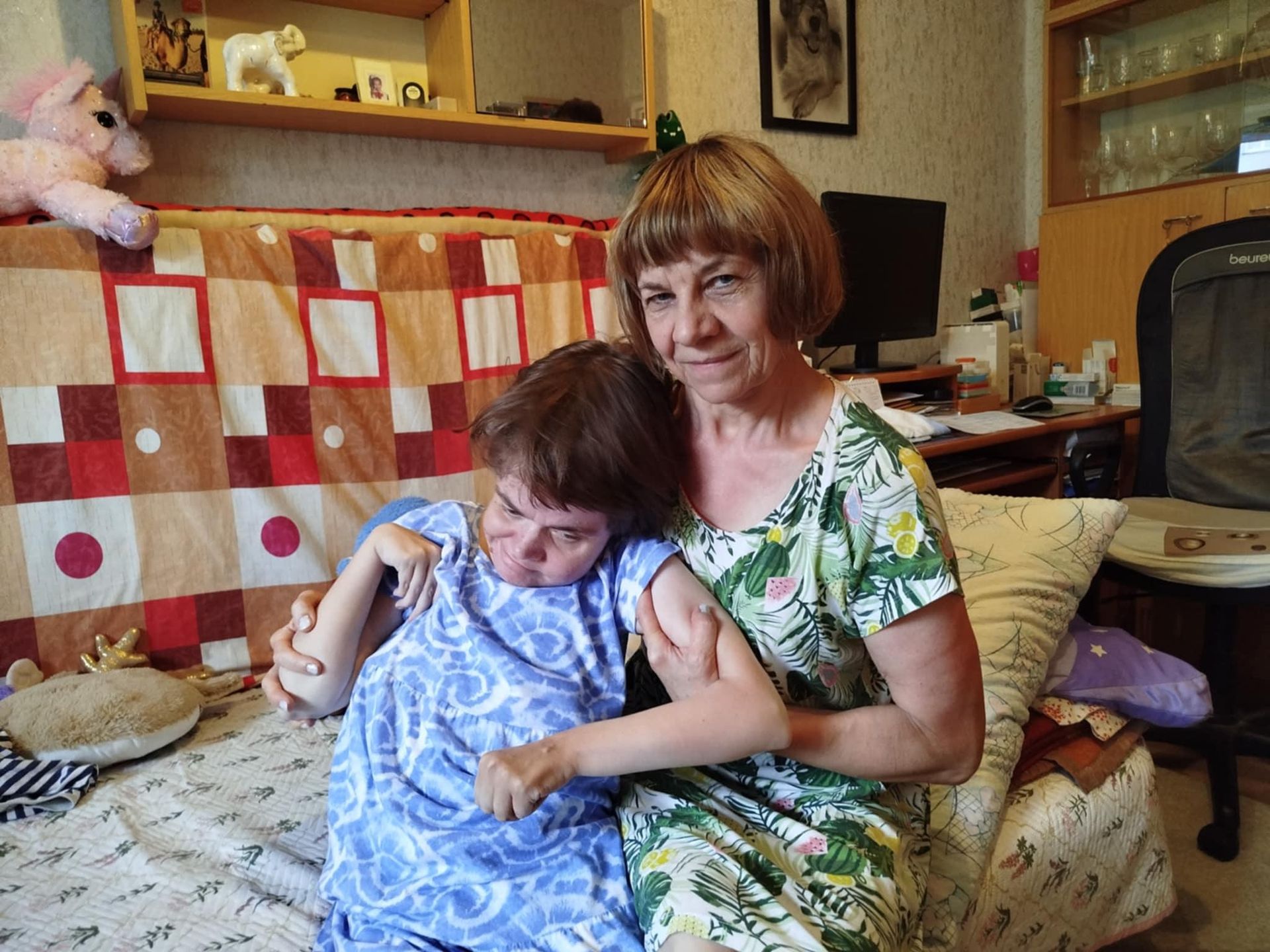 Od ponad 30 lat Siedlczanka Marzenna Sienicka dźwiga niepełnosprawną ...